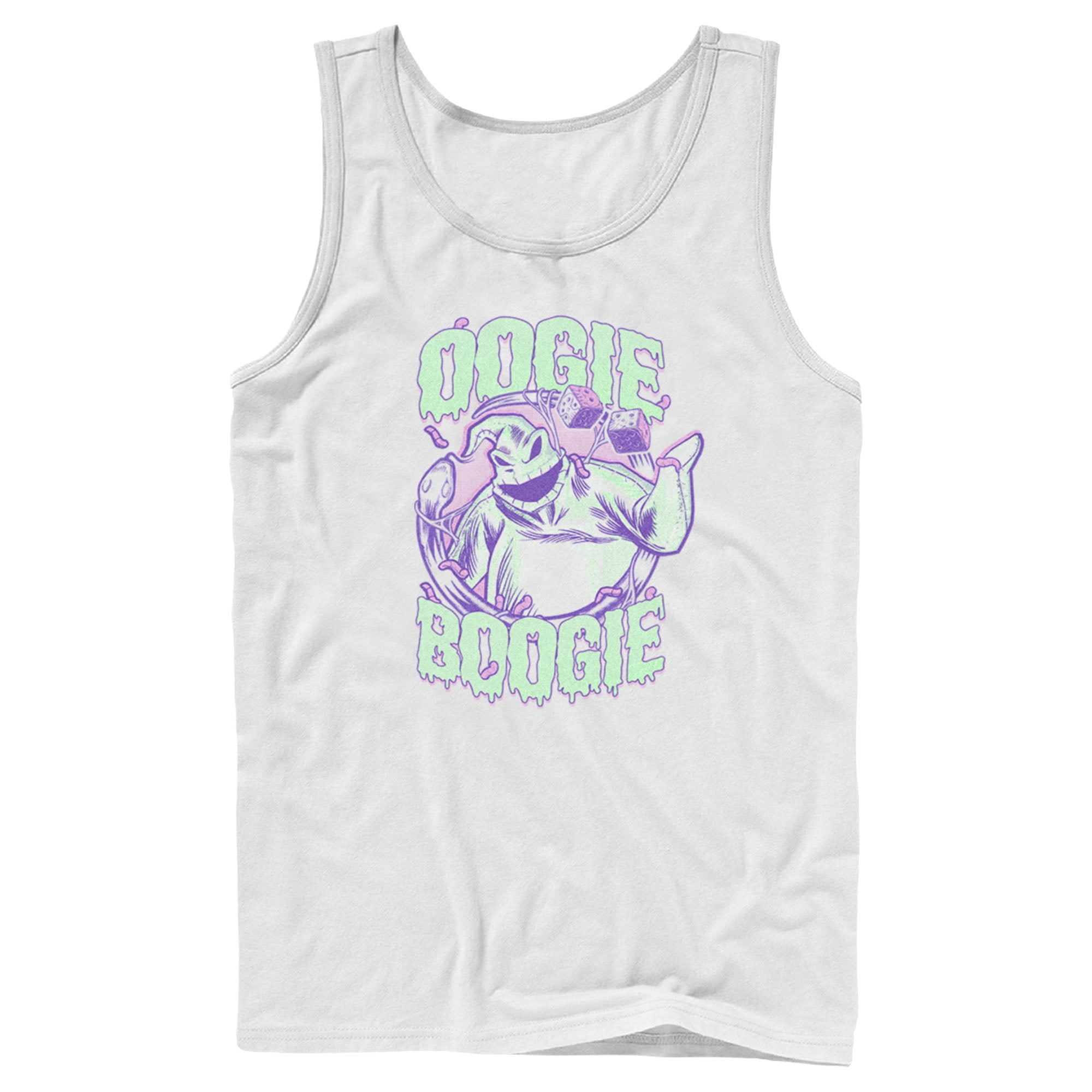 Men's The Nightmare Before Christmas Slimy Oogie Boogie Tank Top White ...