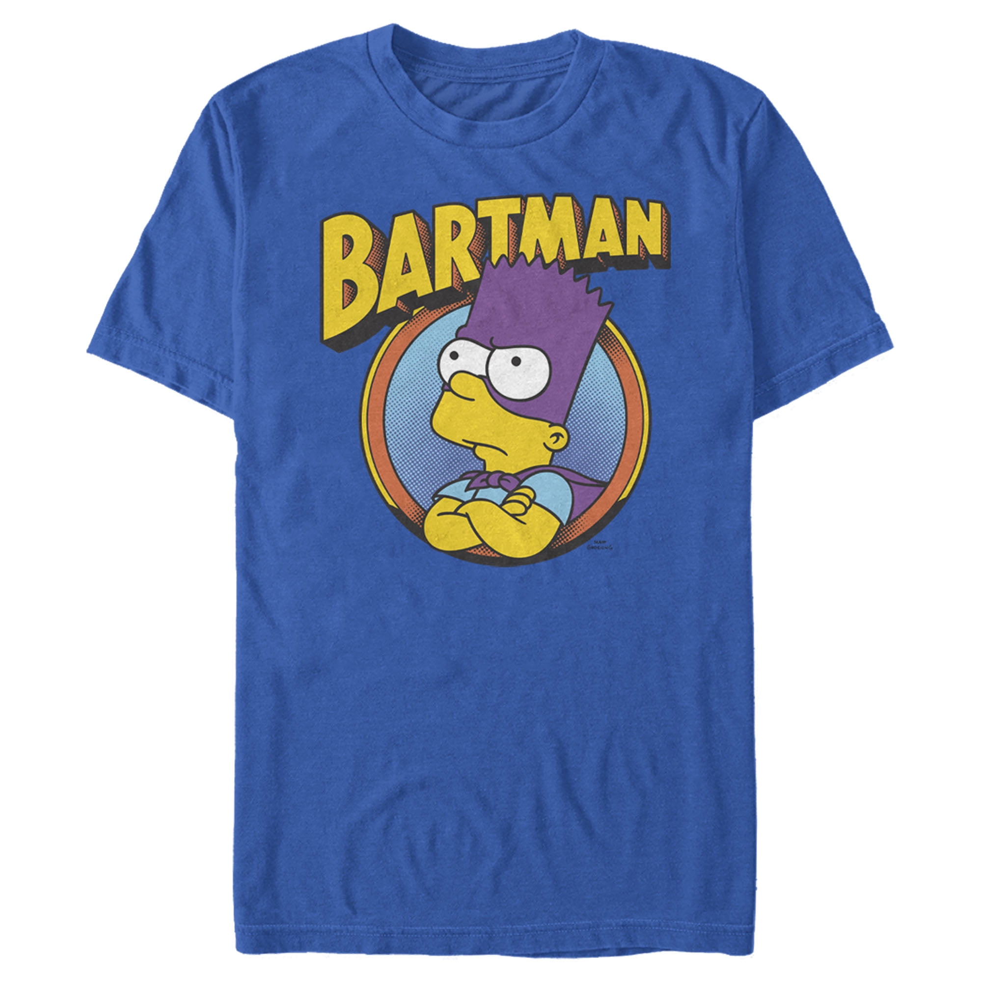 The Simpsons Officially Licensed Bartman Men's Graphic Tee Shirt ...