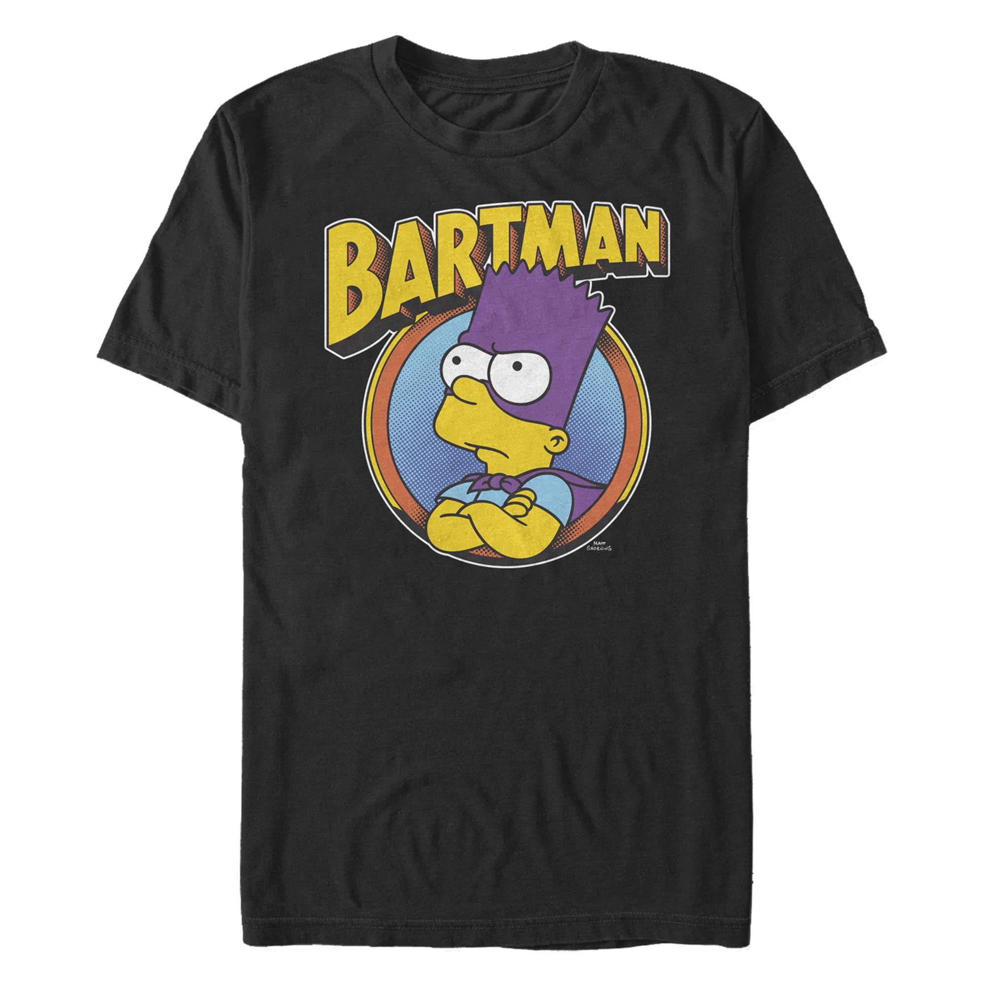 Men's The Simpsons Bartman Superhero Graphic T-Shirt - Walmart.com