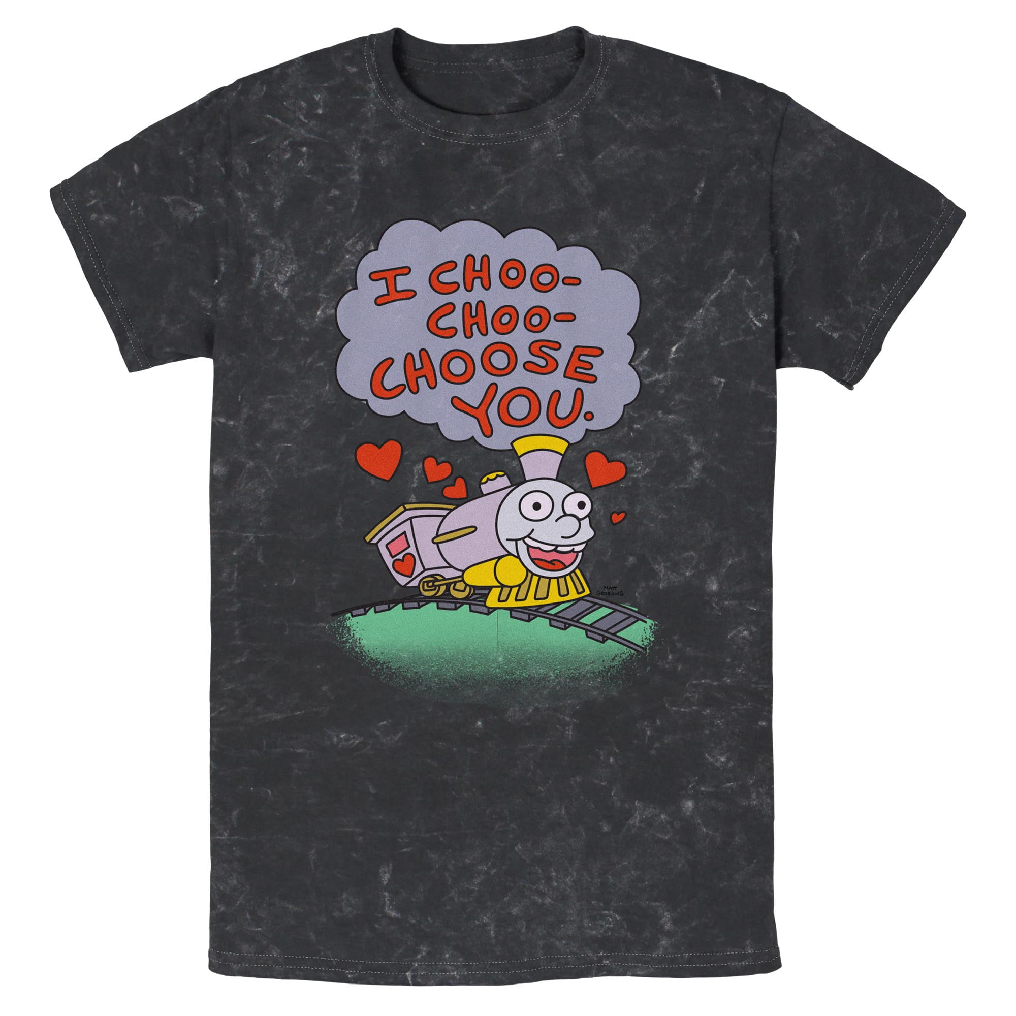 Men's The Simpsons I Choo-Choo-Choose You Graphic T-Shirt - Walmart.com