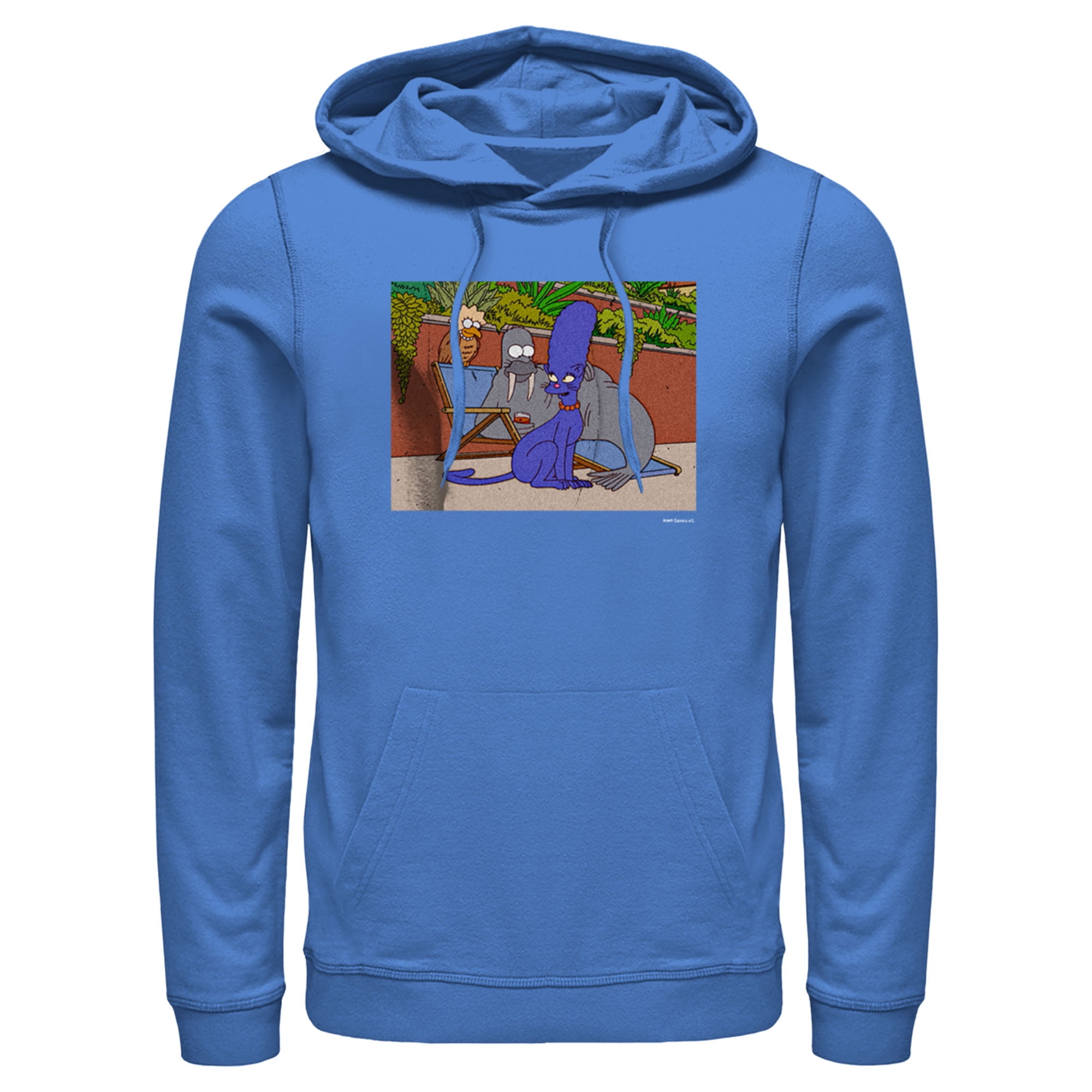 Men's The Simpsons Treehouse of Horrors Animals Scene Pull Over Hoodie ...
