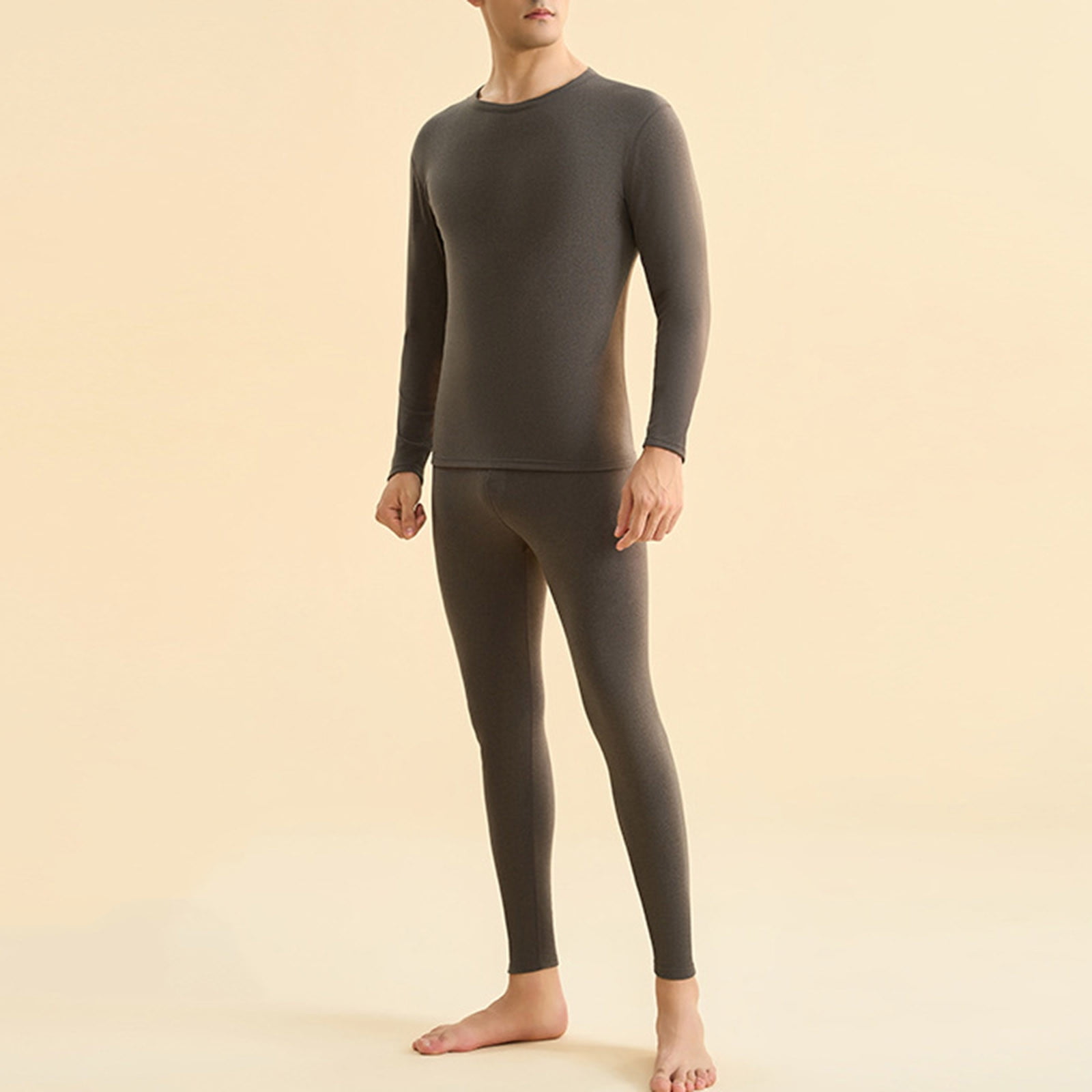 Men's Thermal Underwear Long Johns Base Layer for Winter Cold Weather ...