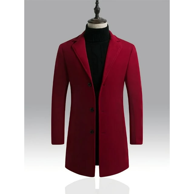 Best Sales Men's Timeless Elegance Trench Coat - Water-Resistant, Semi ...