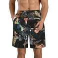 Men's Timothee Chalamet Swim Trunks Quick Dry Bathing Suits Holiday ...