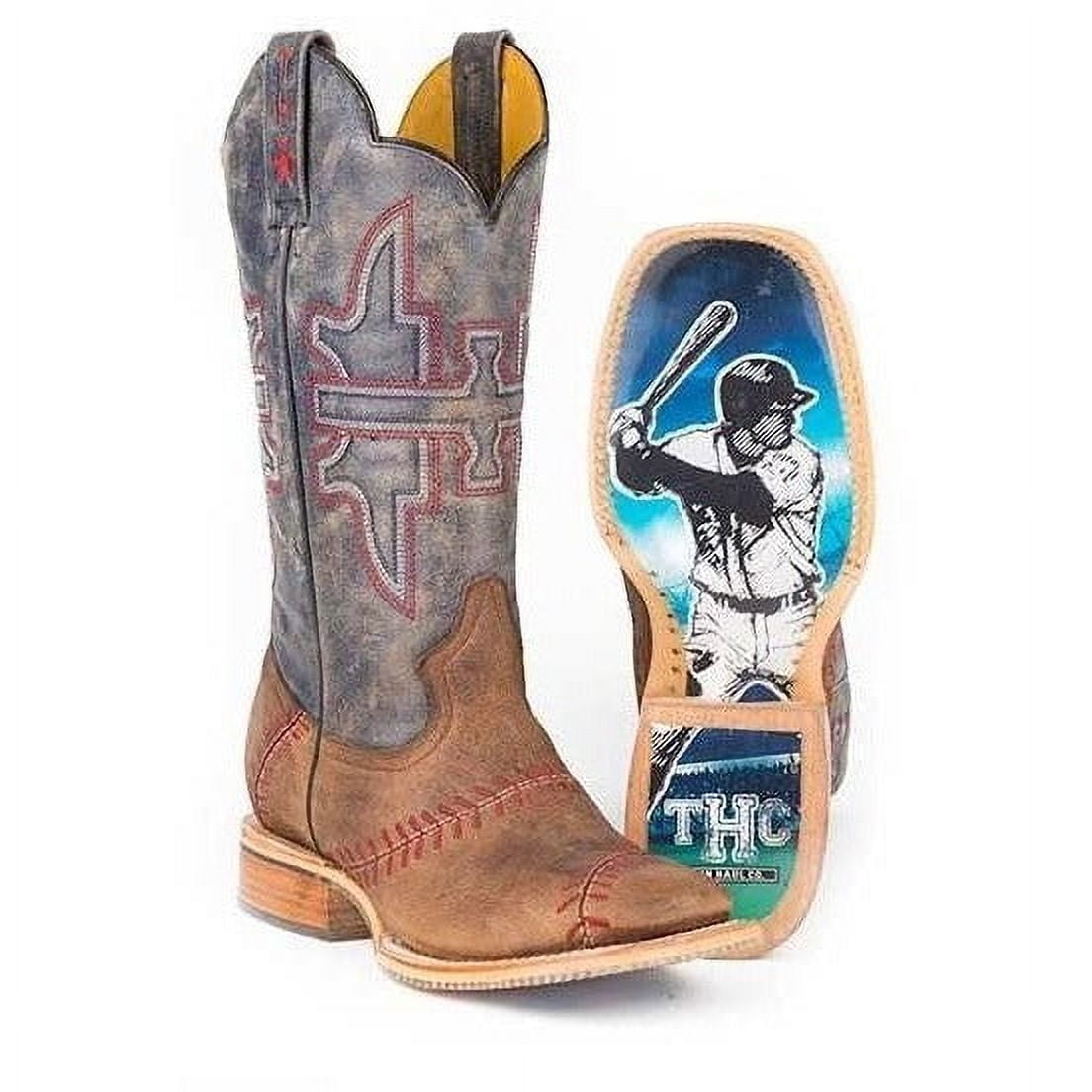 Men's Tin Haul Slugger Boots With Field Of Dreams Sole Handmade Tan ...