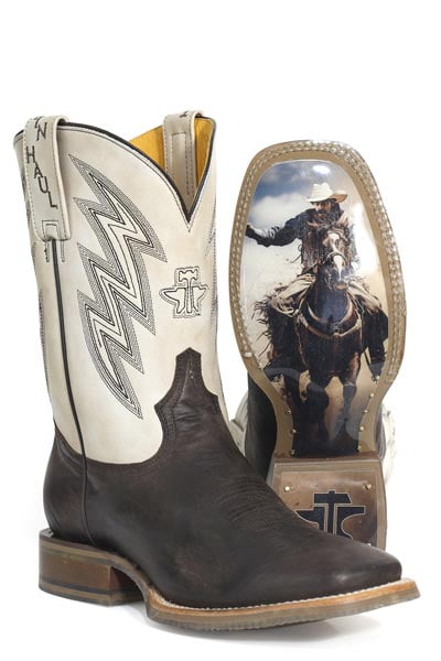 Men's Tin Haul Thunderbolt Boots with Feel The Power Sole Handcrafted ...