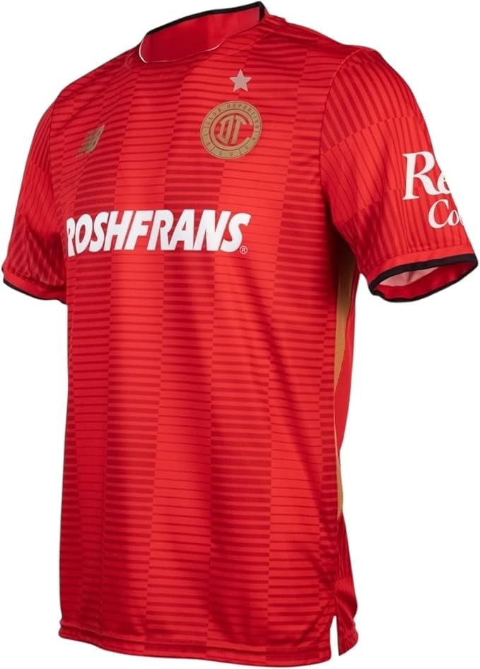 Men's Toluca FC Home Fan Soccer Jersey, Red, Regular Fit, 2025-26 ...