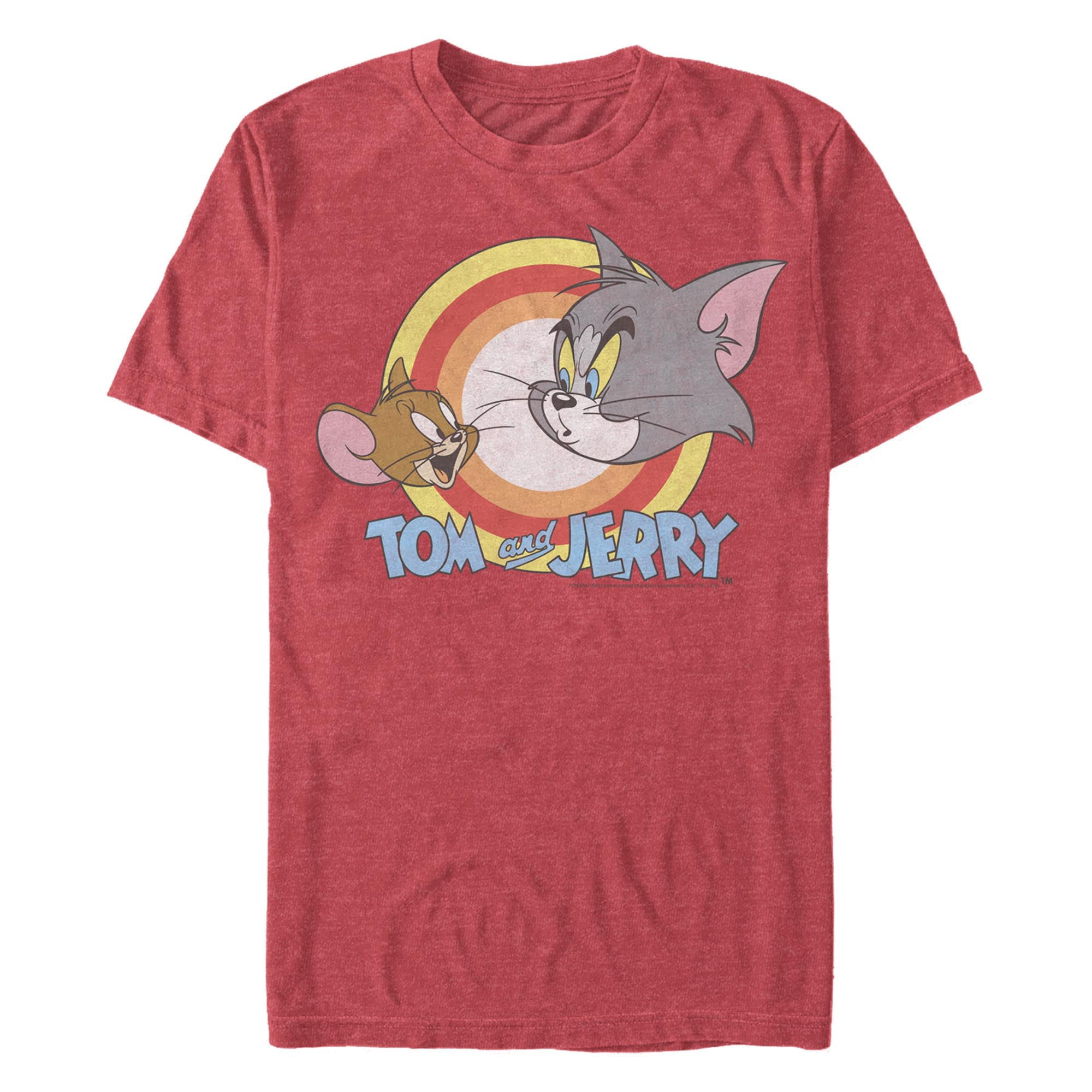 Men's Tom and Jerry Classic Logo Graphic T-Shirt - Walmart.com