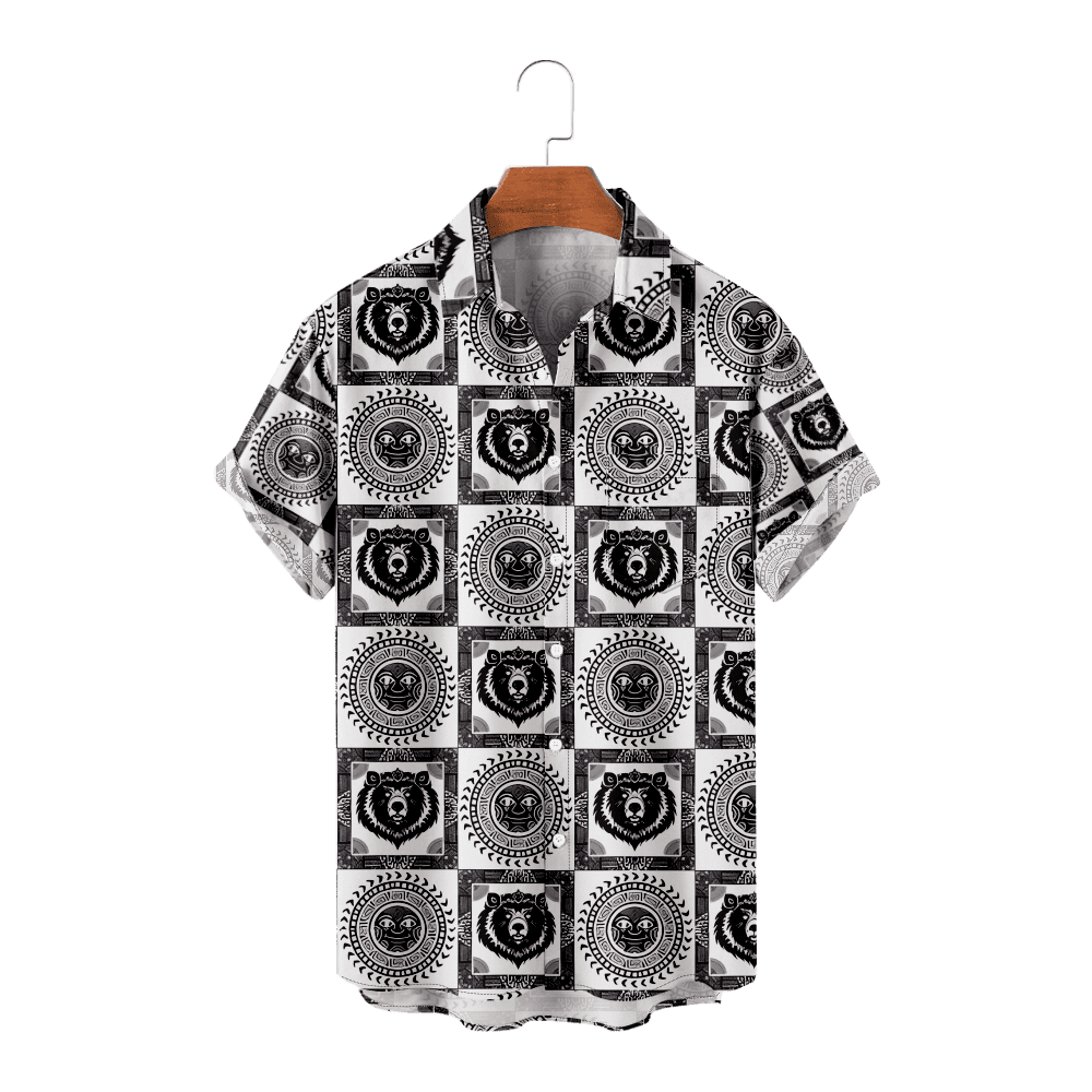 Men's Top Traditional Pattern Print Prevalent Magic Cartoon Graphic Top ...