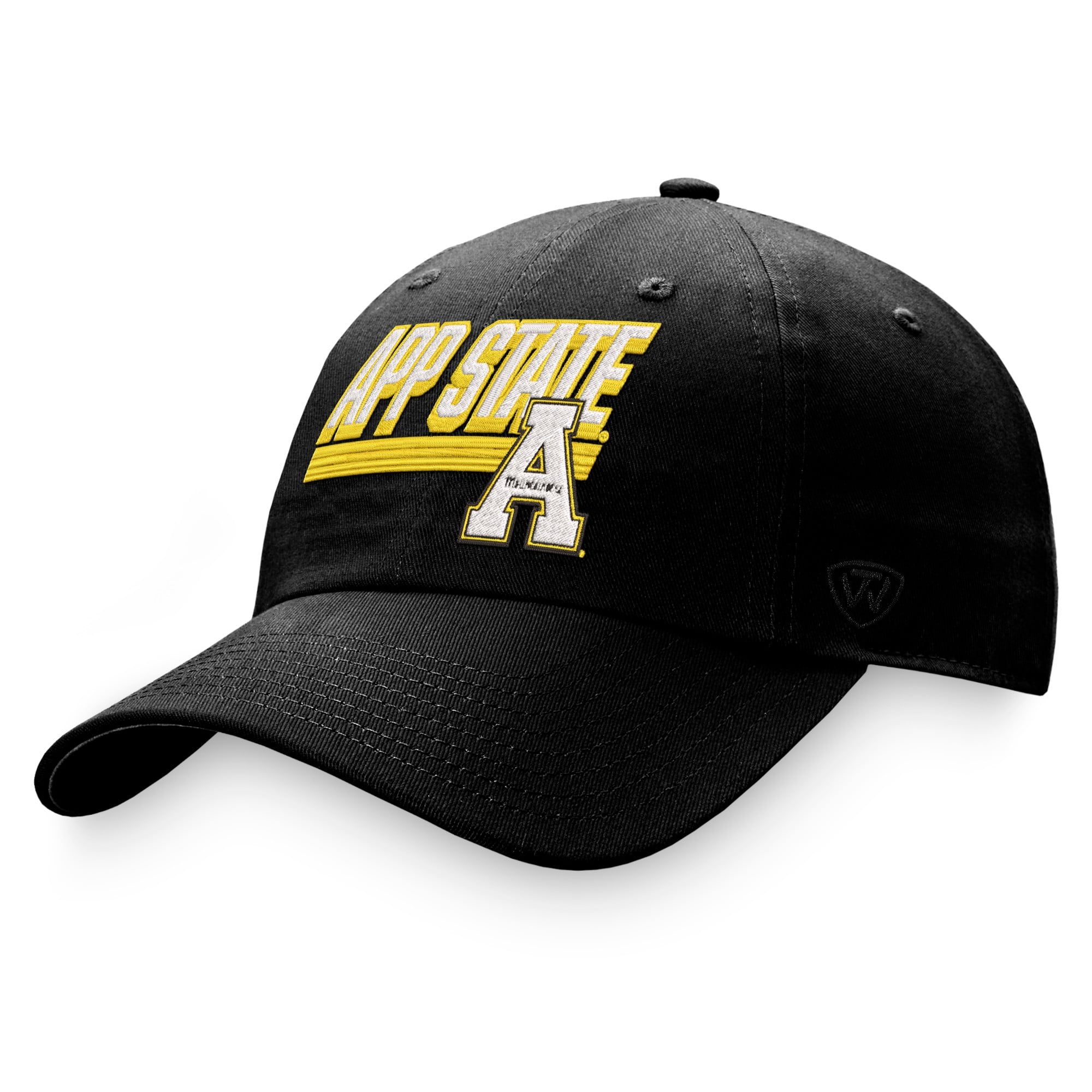 Men's Top of the World Black Appalachian State Mountaineers Slice ...