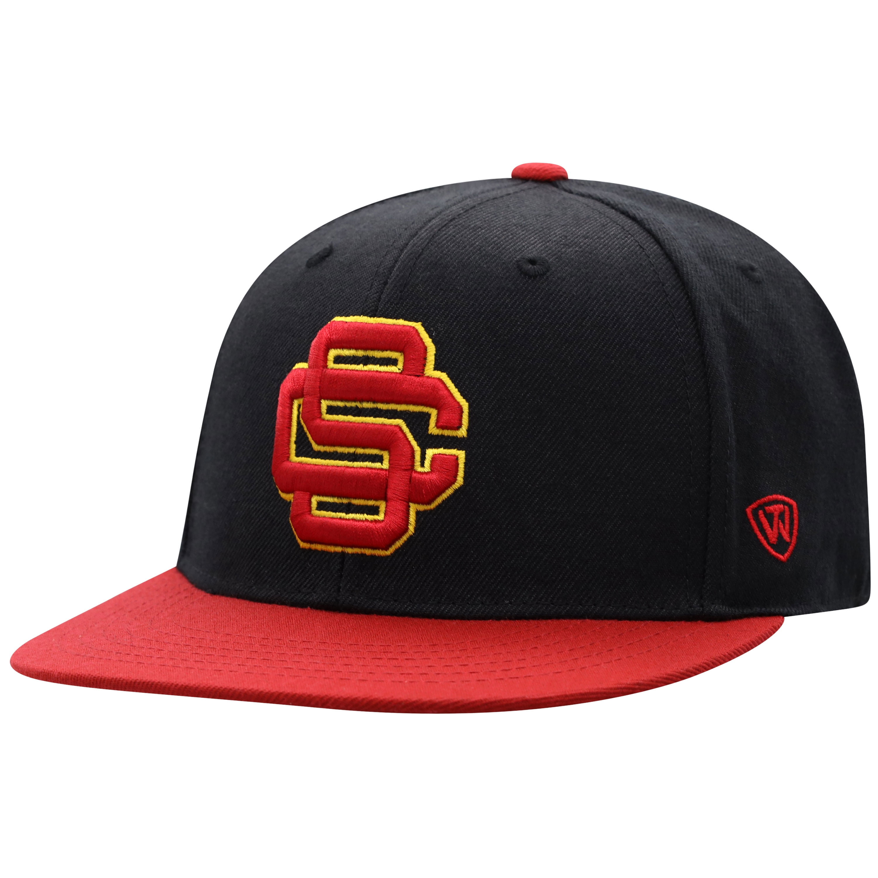 Men's Top of the World Black/Cardinal USC Trojans Team Color Two-Tone ...