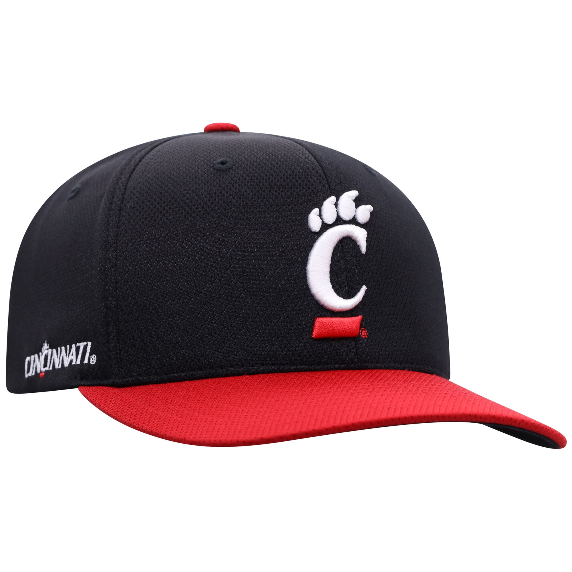 Men's-Top of the World Black Cincinnati Bearcats Reflex Fitted Hat ...