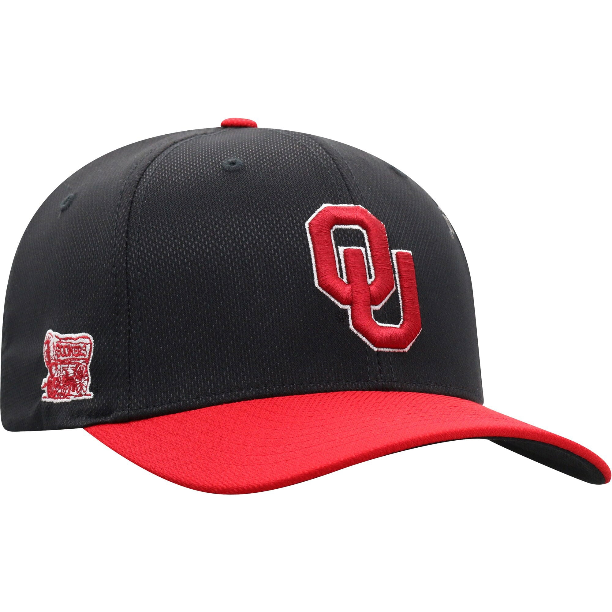 Men's Top of the World Black/Crimson Oklahoma Sooners Two-Tone Reflex ...