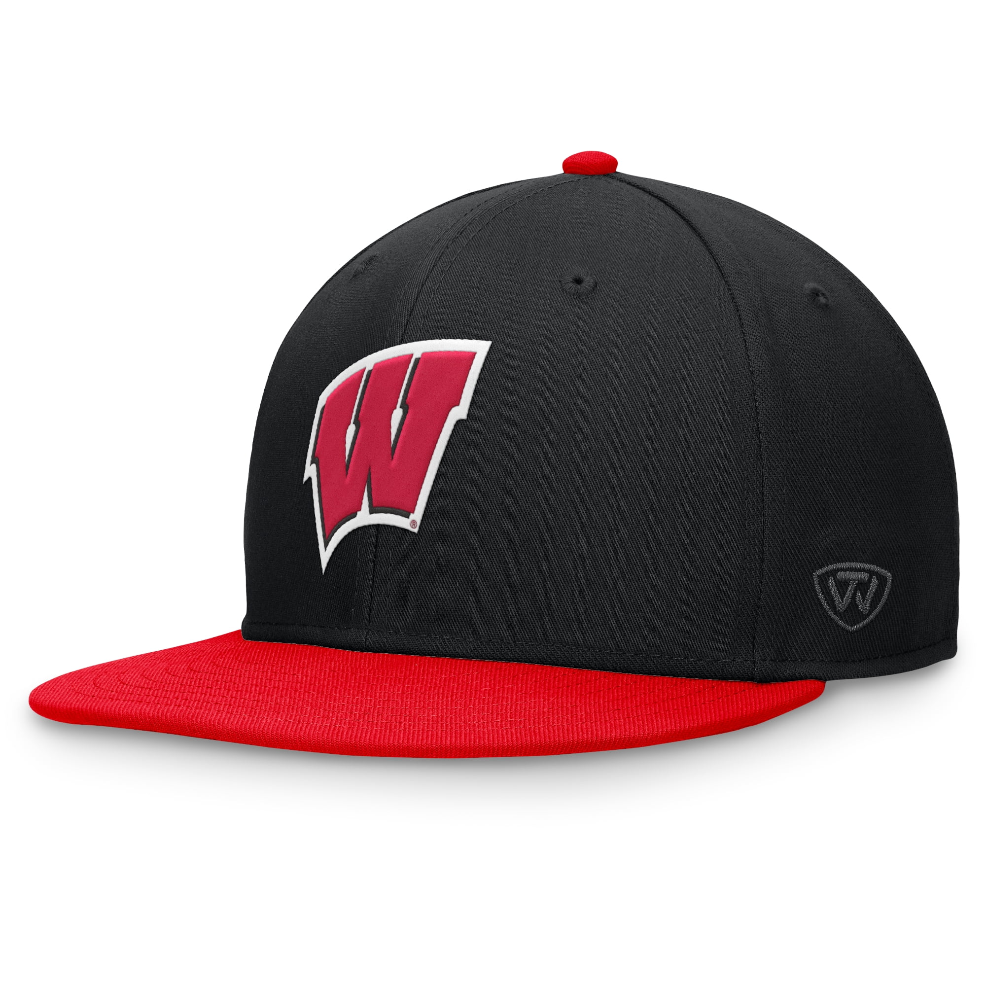 Men's Top of the World Black/Red Wisconsin Badgers Rally Two-Tone ...