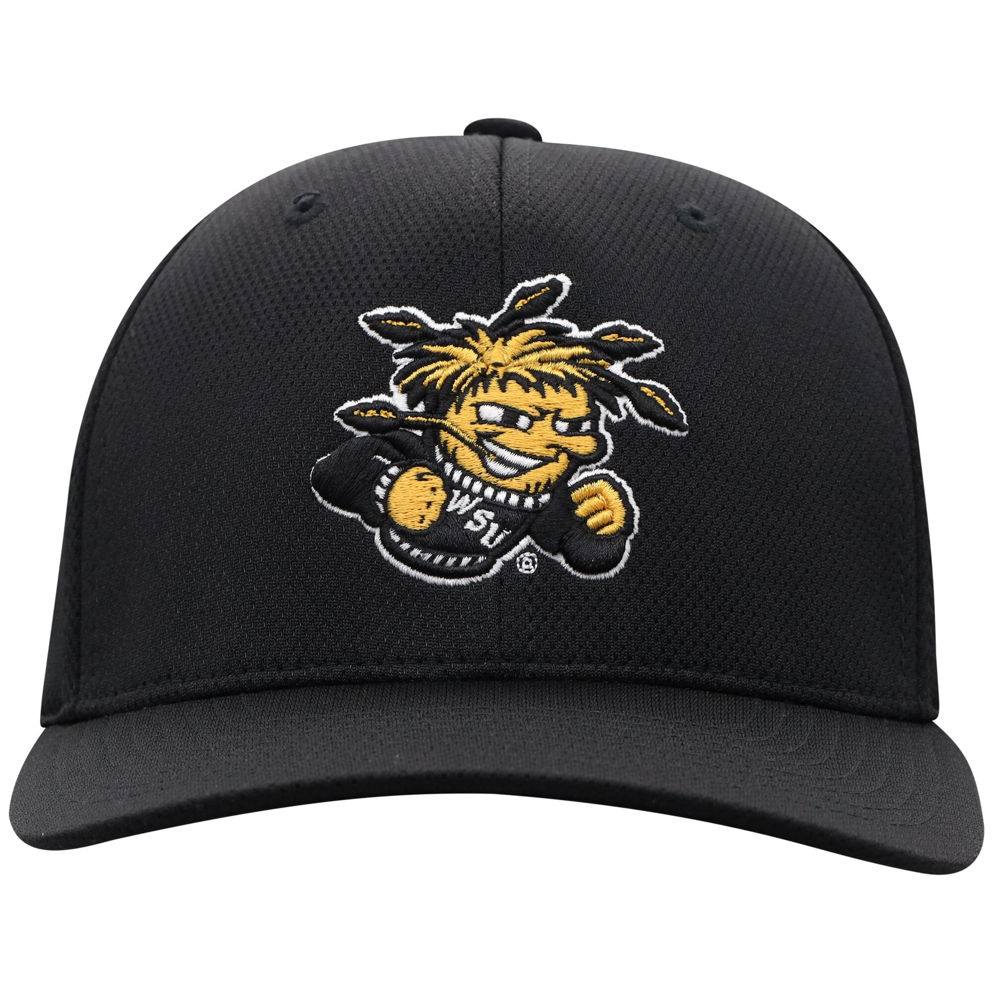Men's Top of the World Black Wichita State Shockers Reflex Flex Hat ...