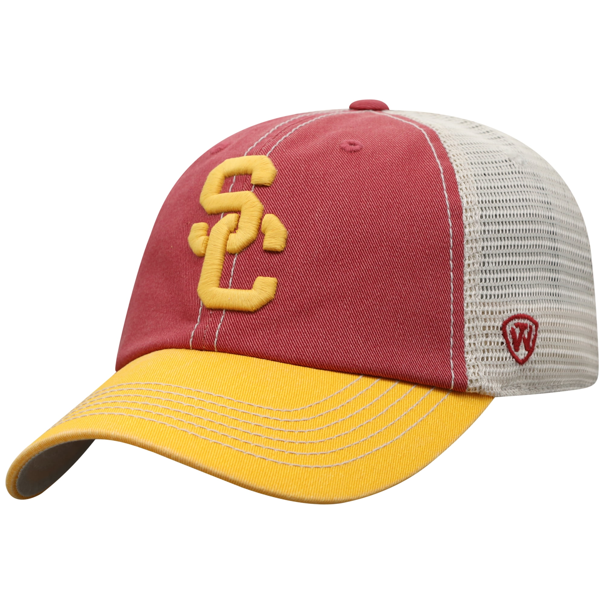 Men's Top of the World Cardinal USC Trojans Off Road Adjustable Trucker ...