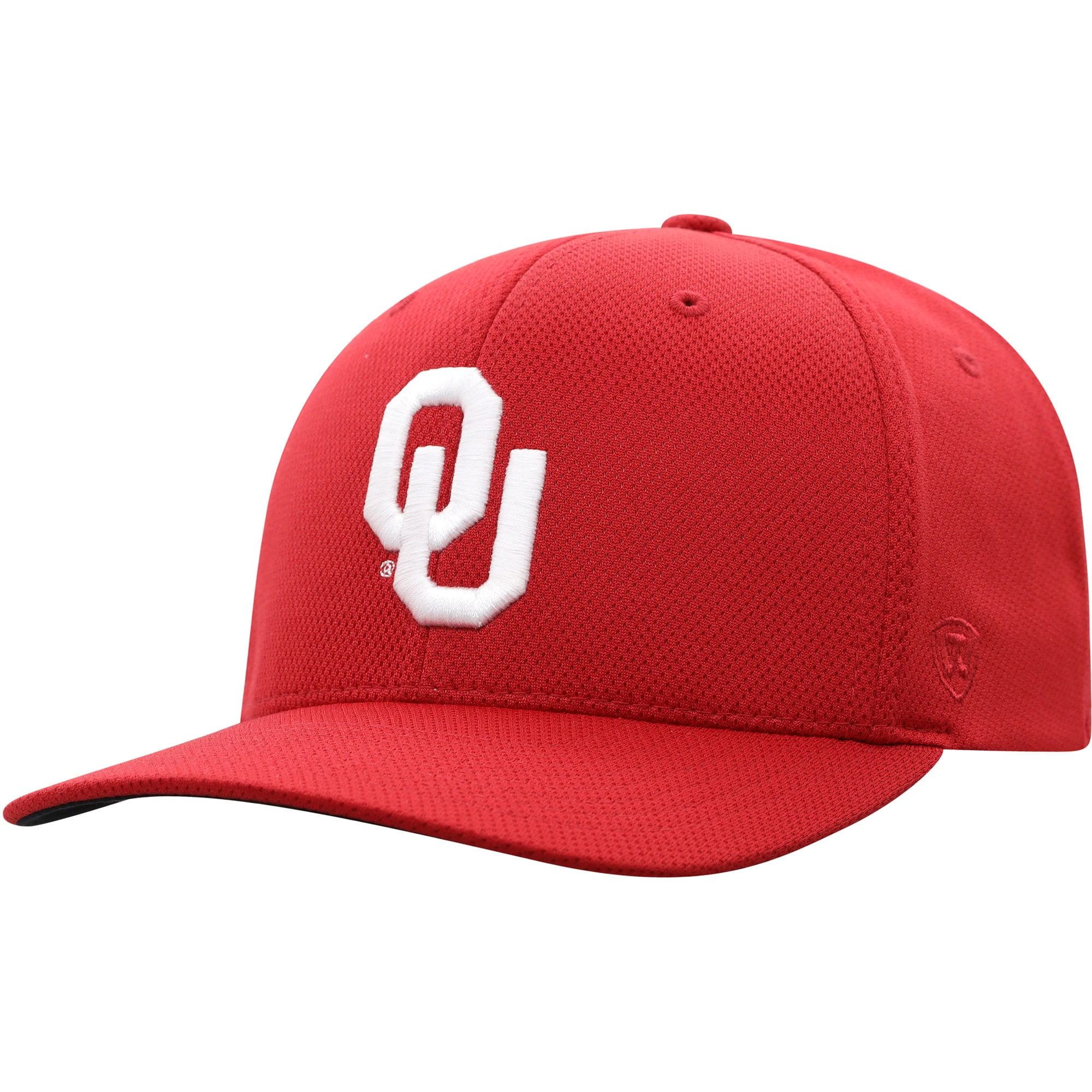 Men's Top of the World Crimson Oklahoma Sooners Reflex Logo Flex Hat ...