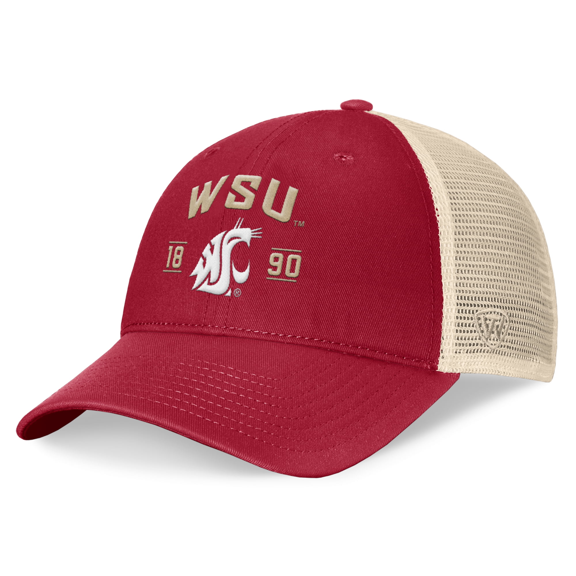 Men's Top of the World Crimson Washington State Cougars Heritage Waylon ...