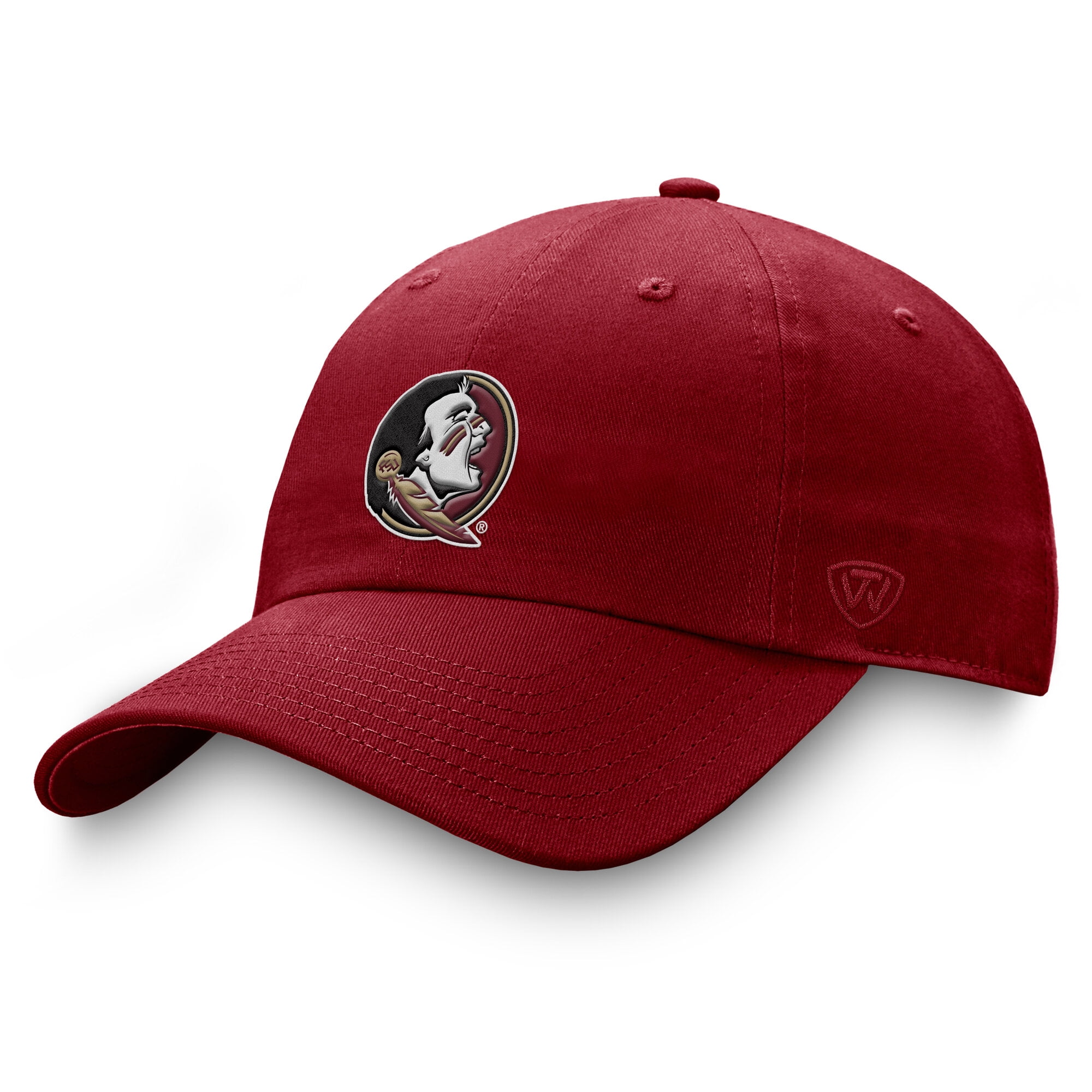 Men's Top of the World Garnet Florida State Seminoles Staple Logo ...