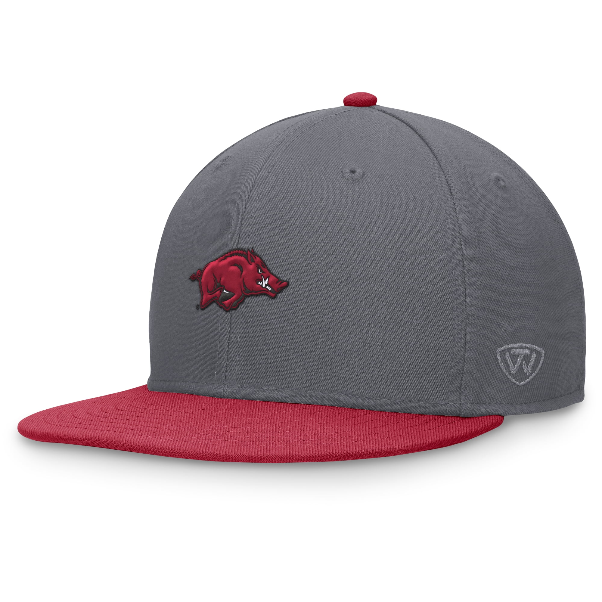 Men's Top of the World Gray/Cardinal Arkansas Razorbacks Rally Two-Tone ...