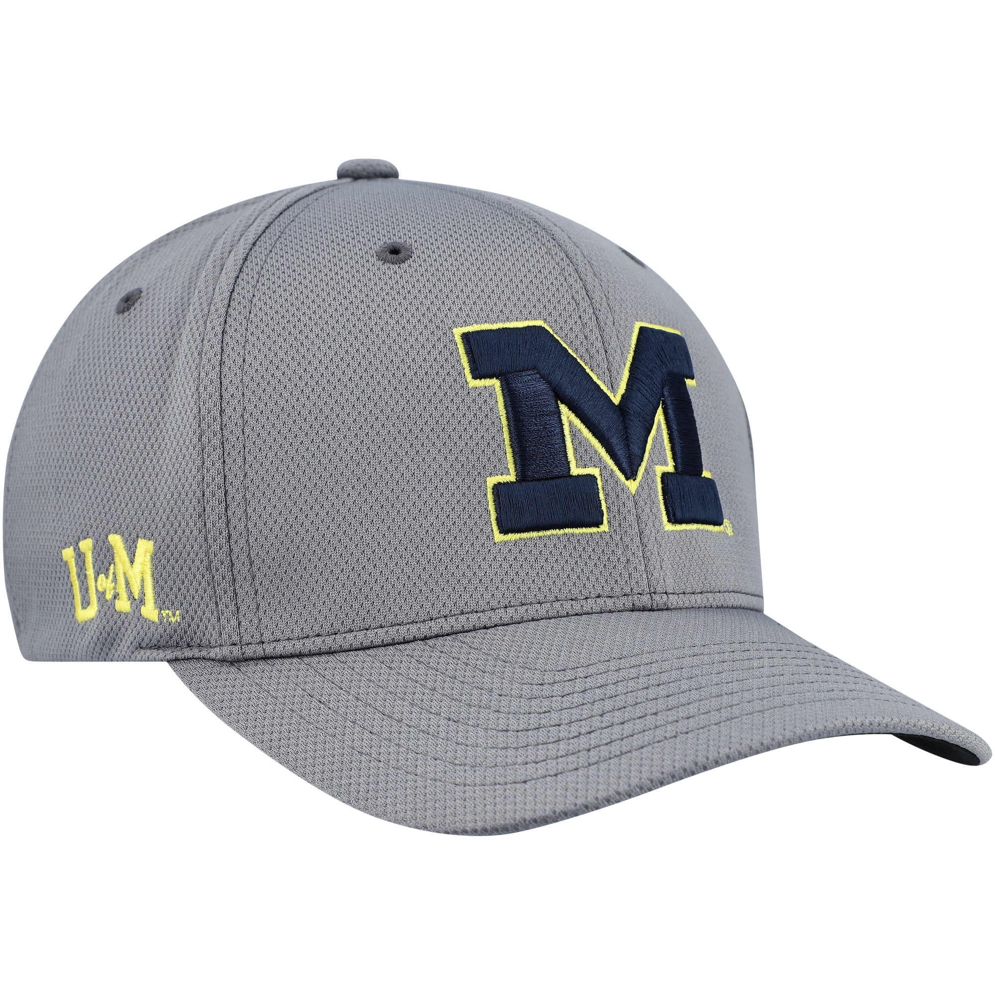 Men's-Top of the World Gray Michigan Wolverines Reflex Hybrid Tech Flex ...