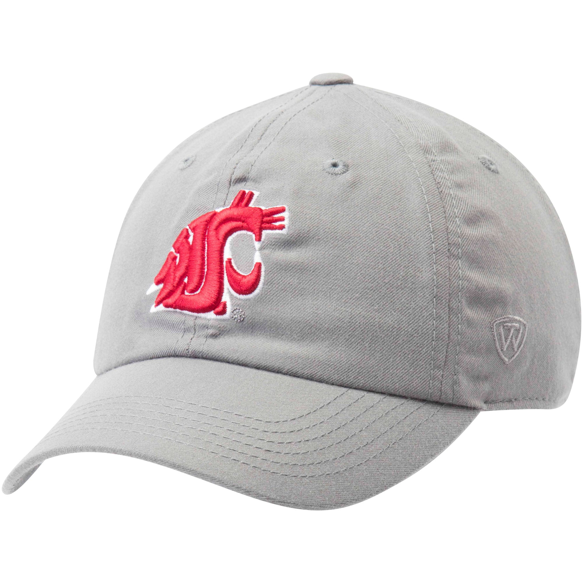 Men's Top of the World Gray Washington State Cougars Primary Logo ...