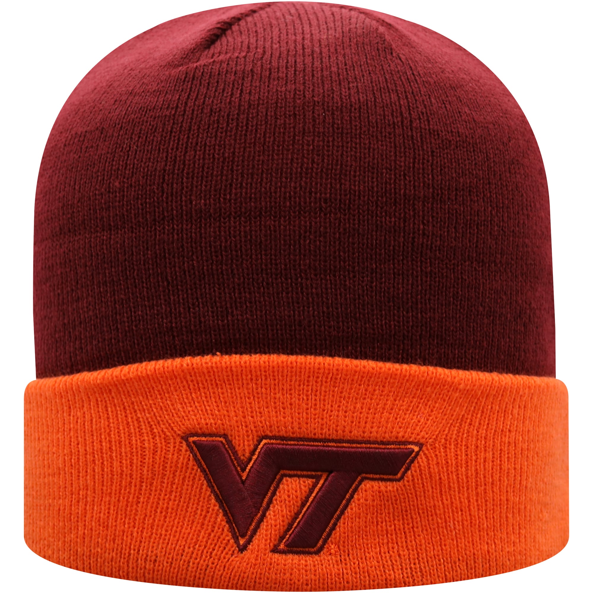 Men's Top of the World Maroon/Orange Virginia Tech Hokies Core 2-Tone ...