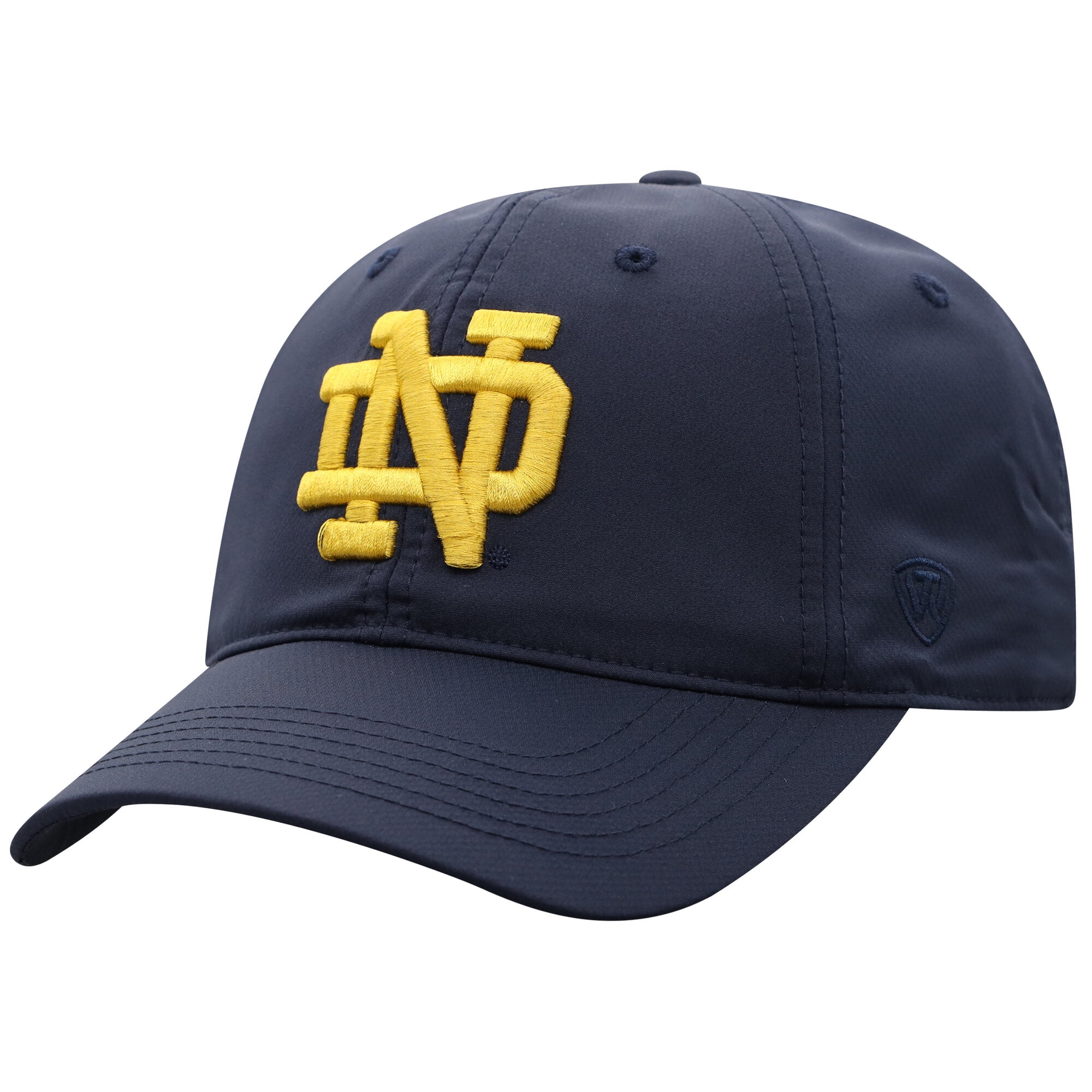 Top of the World Men's Navy Notre Dame Fighting Irish Adjustable Hat ...