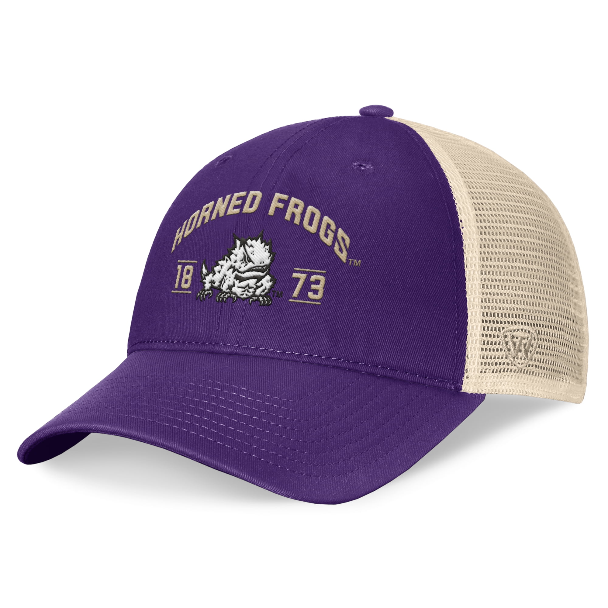 Men's Top of the World Purple TCU Horned Frogs Heritage Waylon Trucker ...