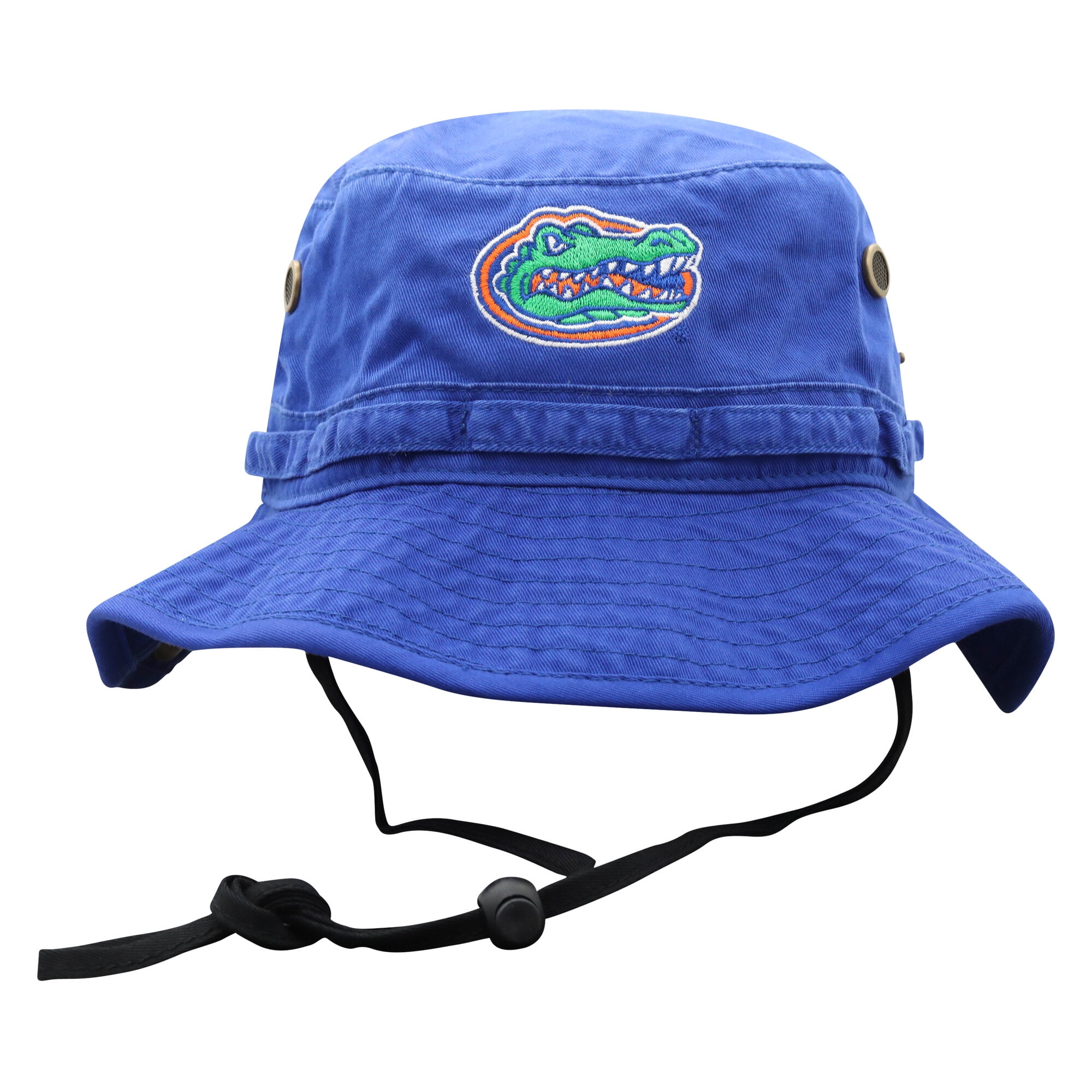 Men's Top of the World Royal Florida Gators Angler Washed Bucket Hat ...