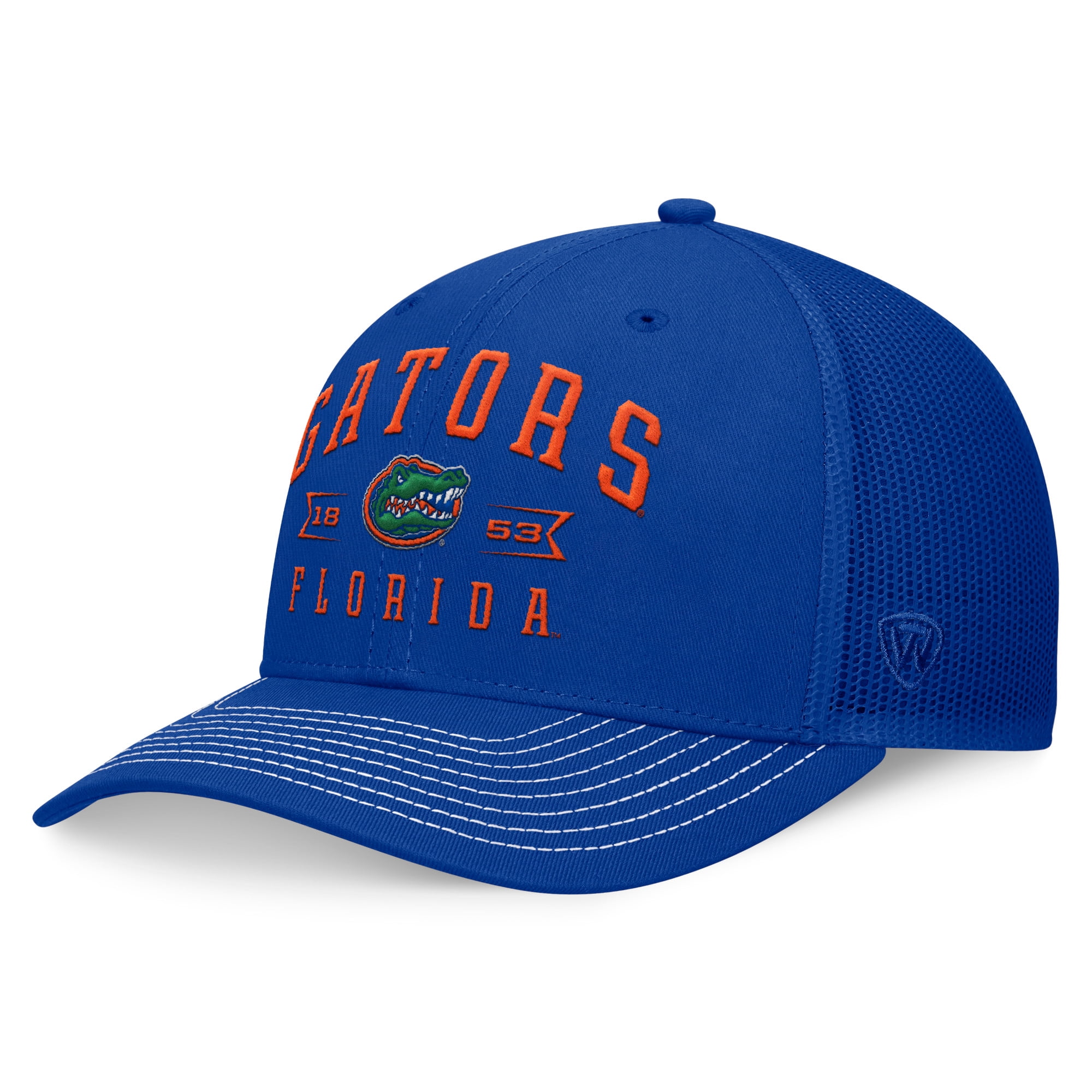 Men's Top of the World Royal Florida Gators Carson Trucker Adjustable ...