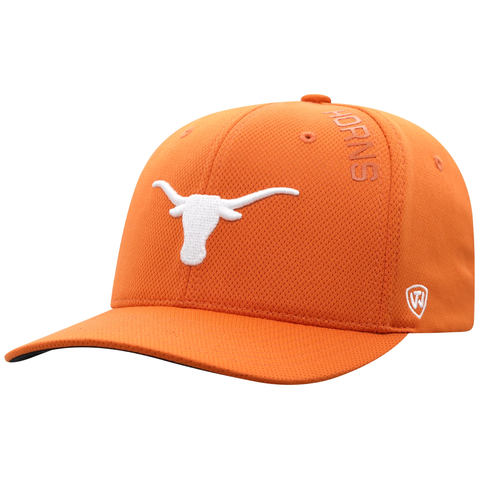 Men's Top of the World Texas Orange-Texas Longhorns Reflex 2.0 Flex Fit ...