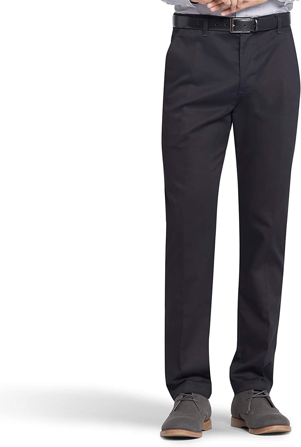 Men's Total Freedom Slim Flat Front Pant in Sand - Walmart.com