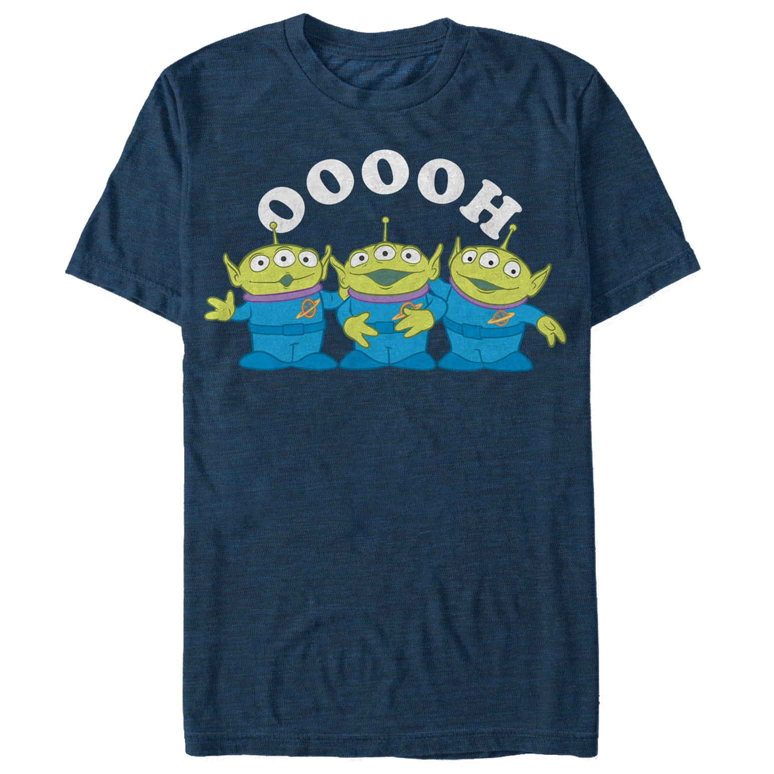 Men's Toy Story Oooh Squeeze Aliens Graphic Tee Navy Blue 2X Large ...