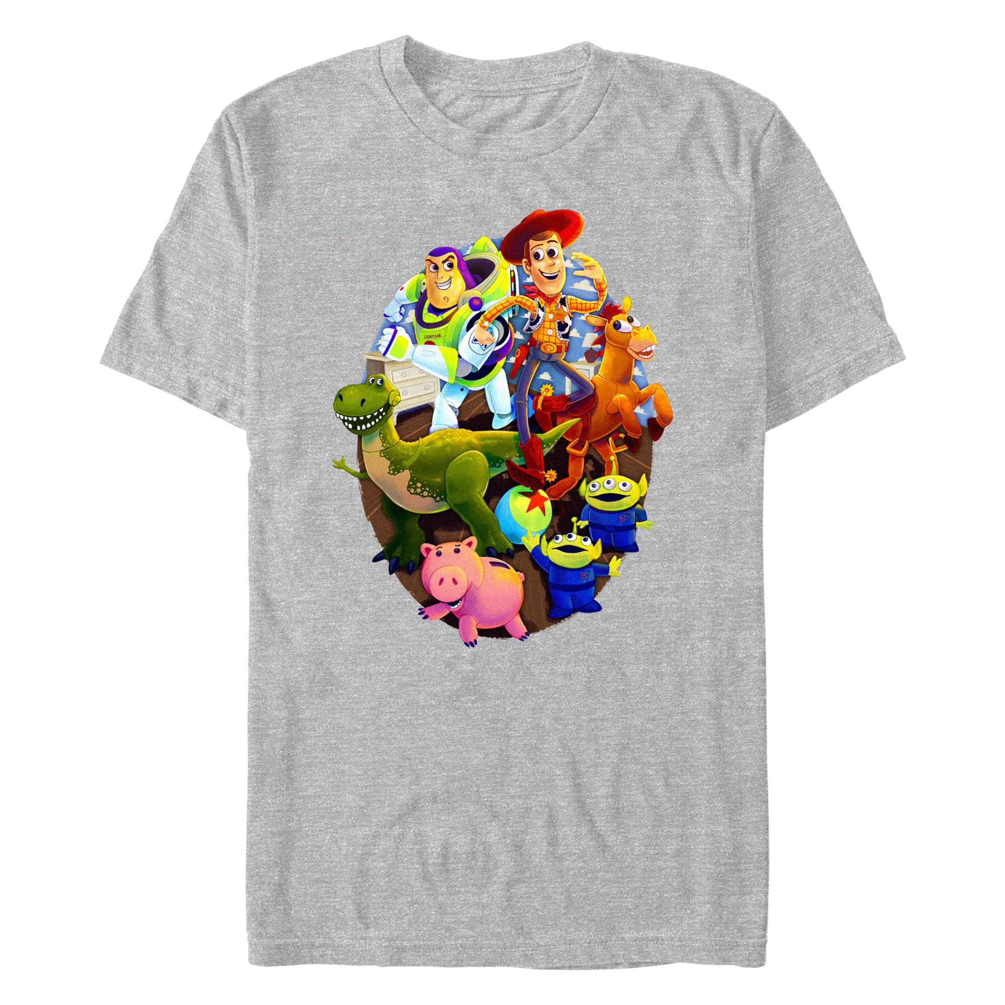 Men's Toy Story Toys Group Graphic T-Shirt - Walmart.com