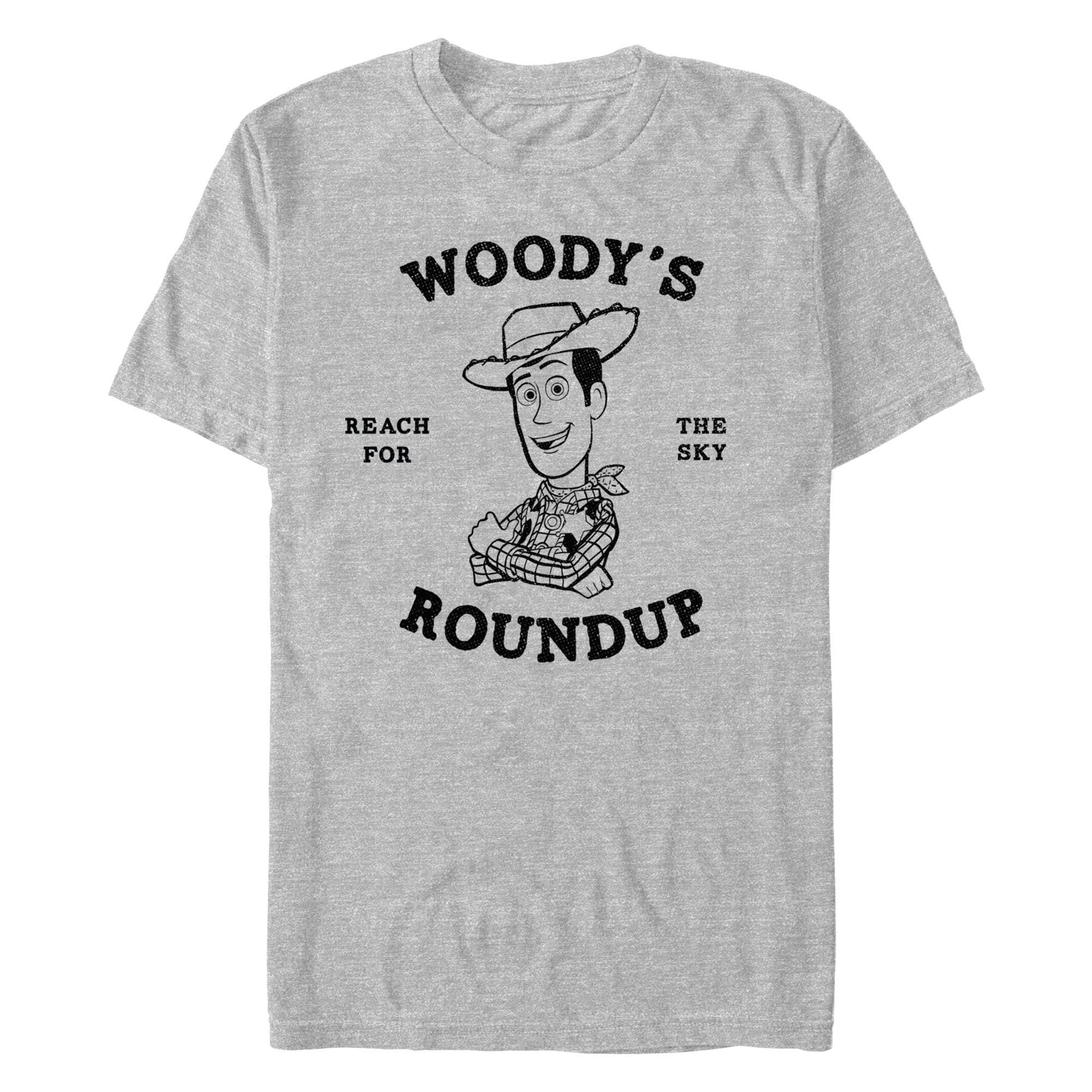 Men's Toy Story Woody's Roundup Reach for the Sky Graphic T-Shirt ...