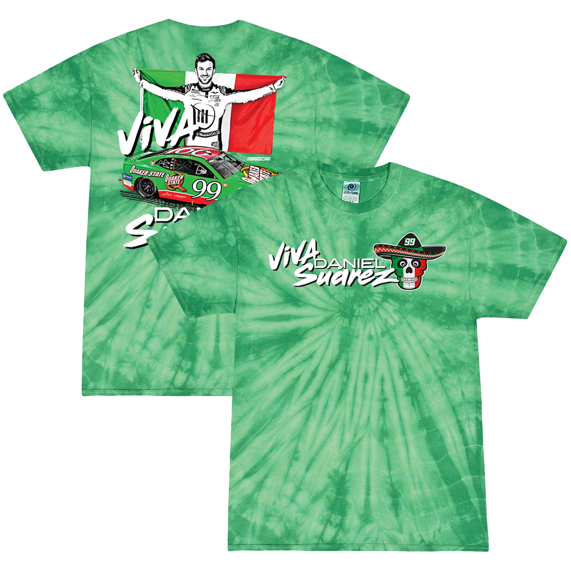 Men's Trackhouse Racing Team Collection Green Daniel Suarez Quaker ...