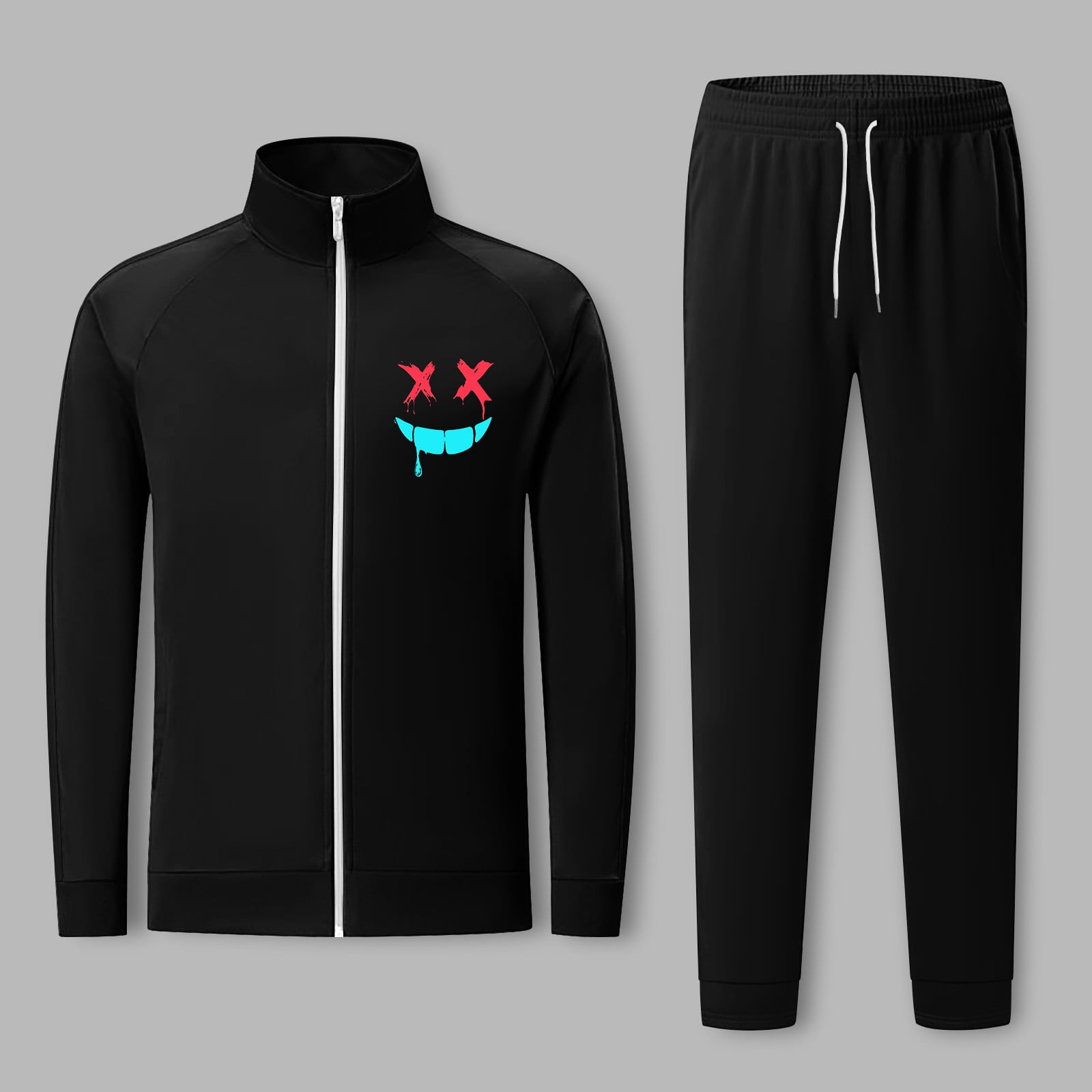 Men's Tracksuits 2 Piece Outfits Sweatsuits for Men Long Sleeve Track ...