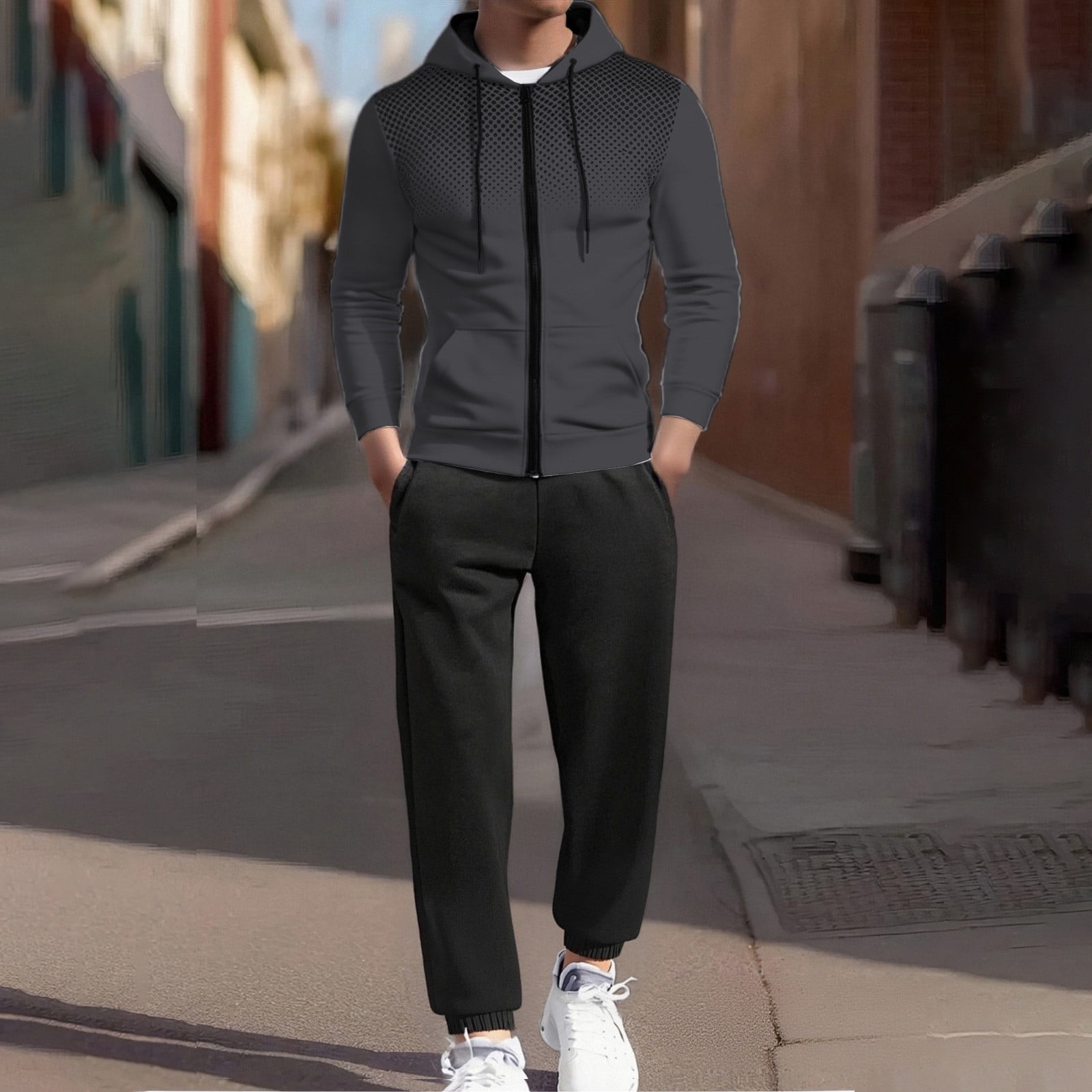 Men's Tracksuits Sweatsuits for Men Track Suits 2 Piece Set Sweatsuit ...