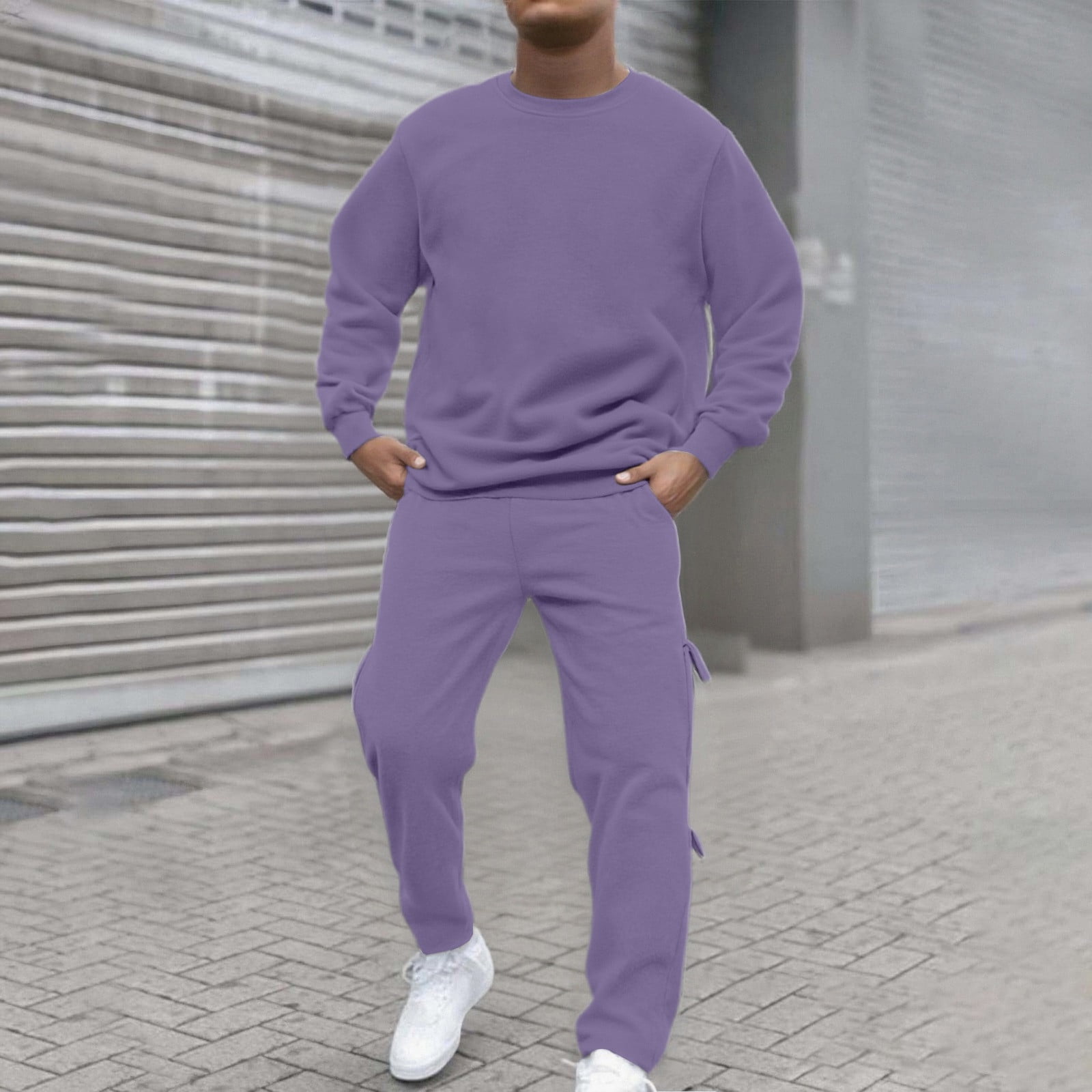 Men's Tracksuits Sweatsuits for Men Track Suits 2 Piece Set Hoodies And ...
