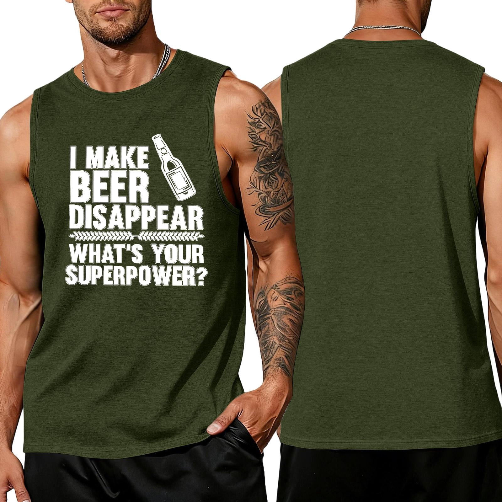 Men's Traditional Bavarian Oktoberfest Tank Top, Beer Festival Graphic ...