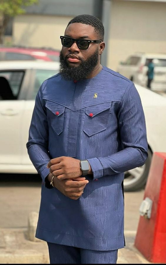 Men's Traditional African Wear, High Quality Wedding and Groomsmen Suit ...