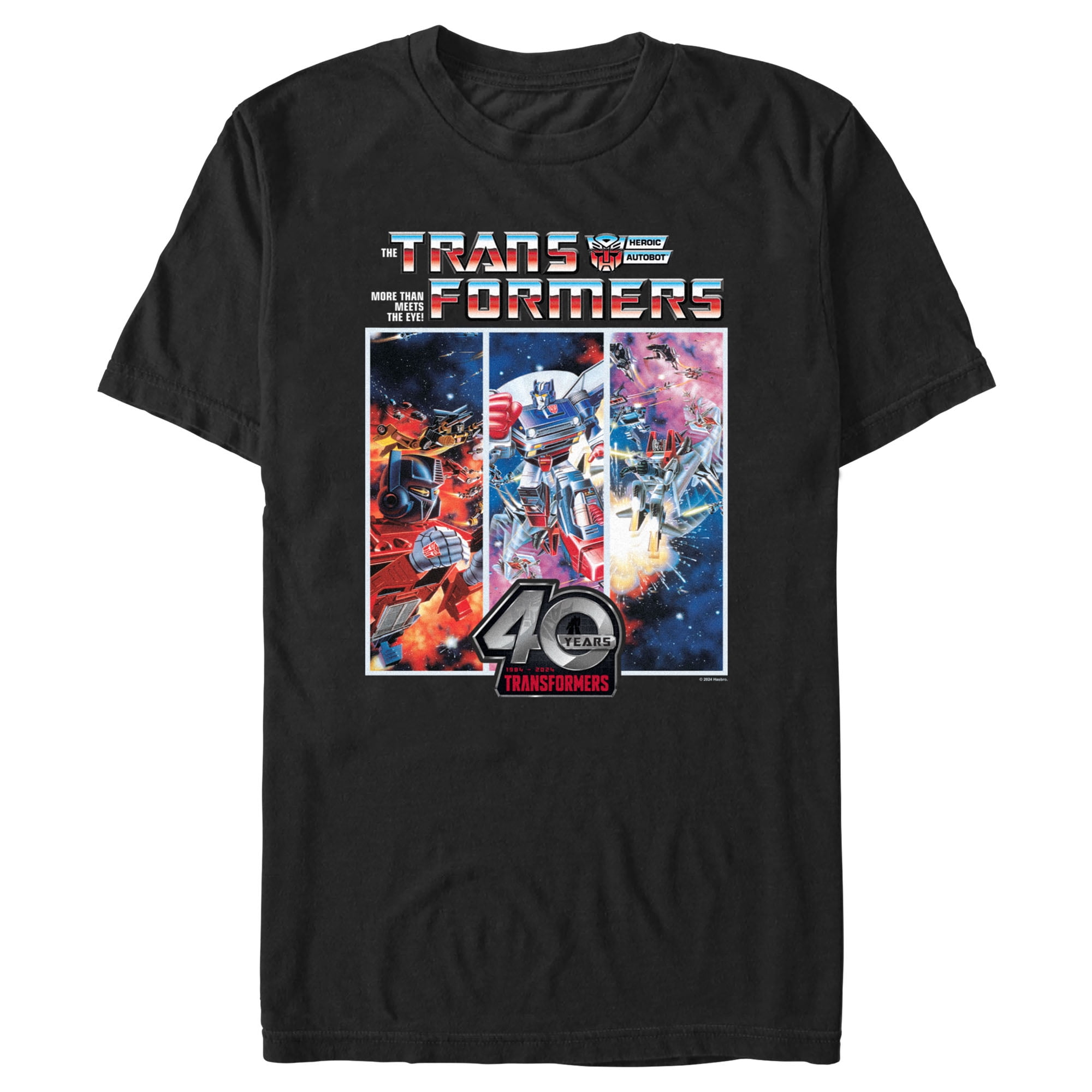 Men's Transformers 40 Years Skids Panels Graphic T-Shirt - Walmart.com
