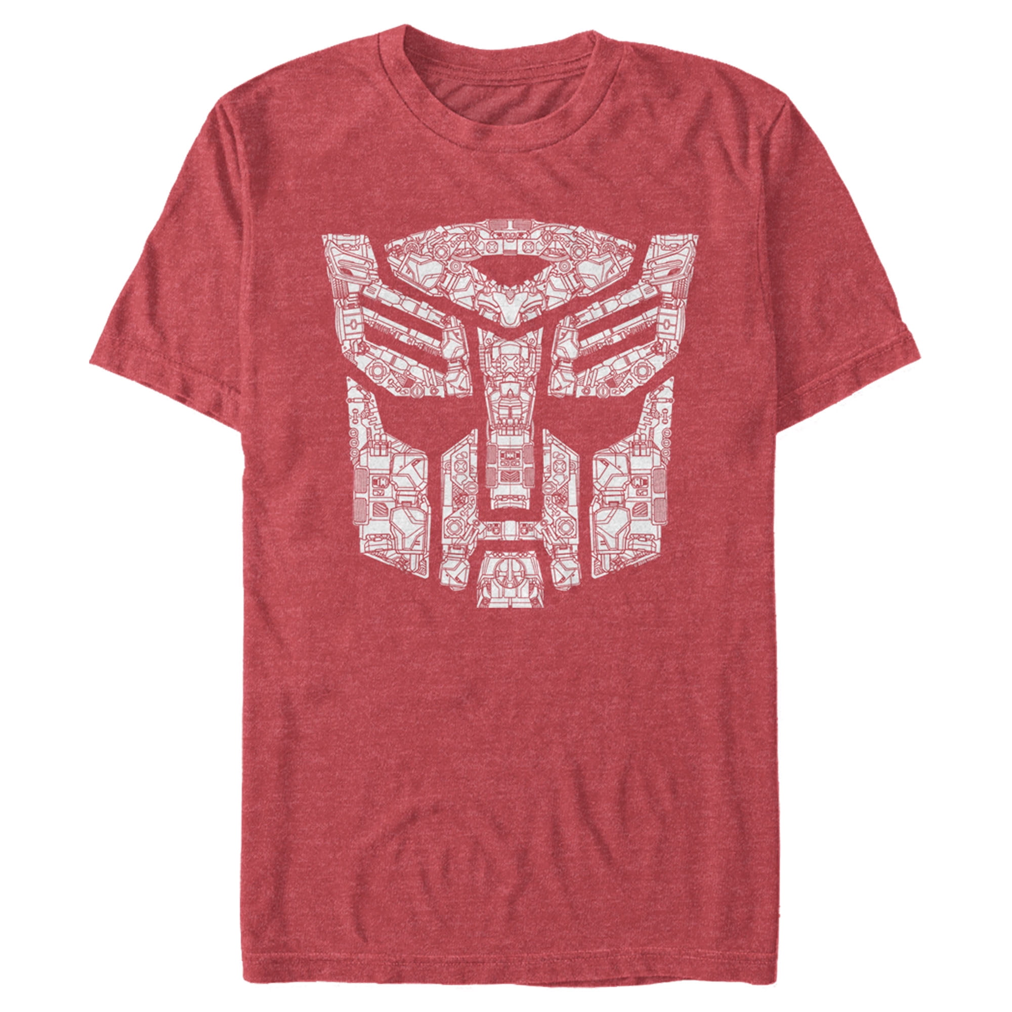 Transformers Men's Autobot Logo Graphic Tee, Adult Clothing Apparel ...
