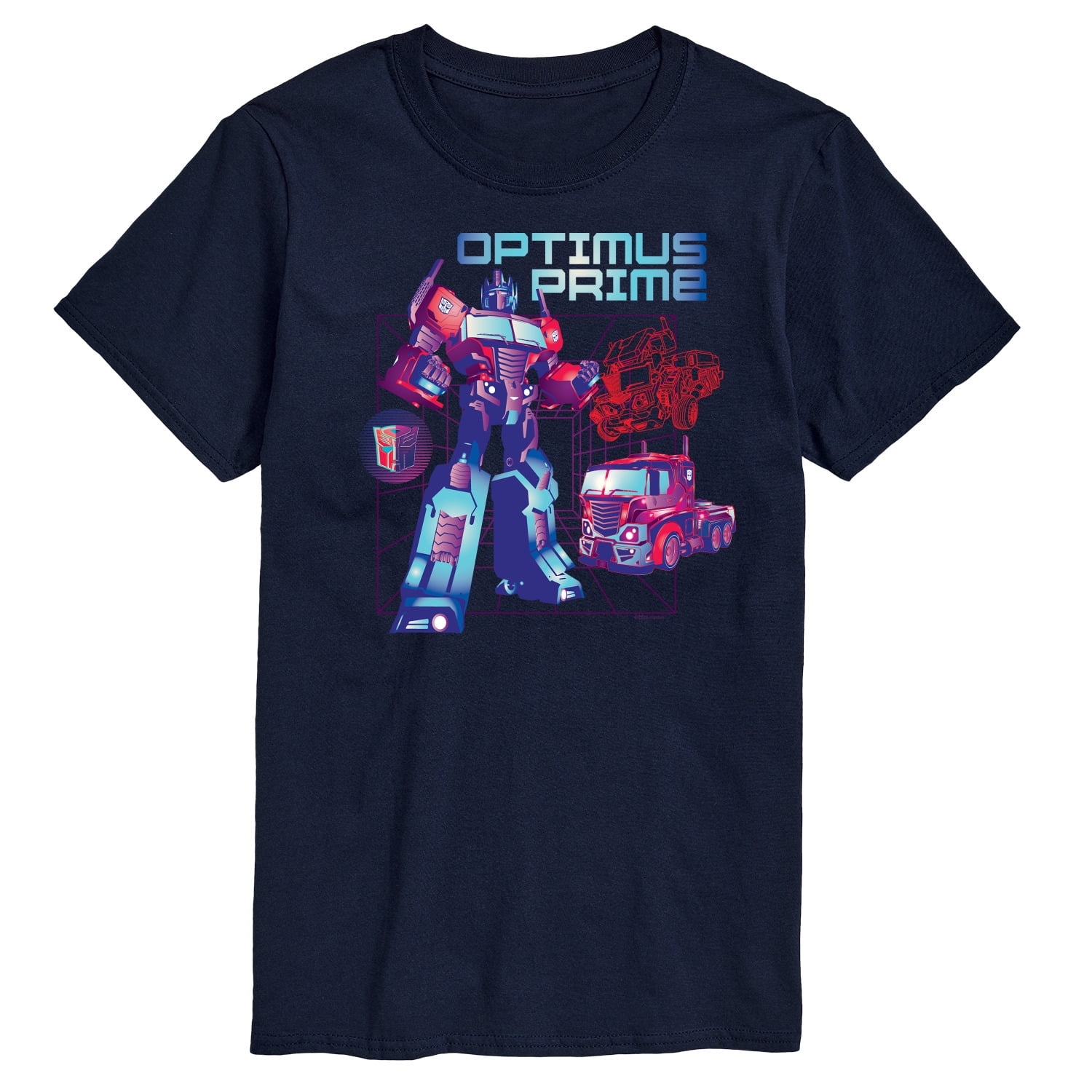 Men's Transformers Optimus Prime Tee Color: Navy Size: XXL - Walmart.com