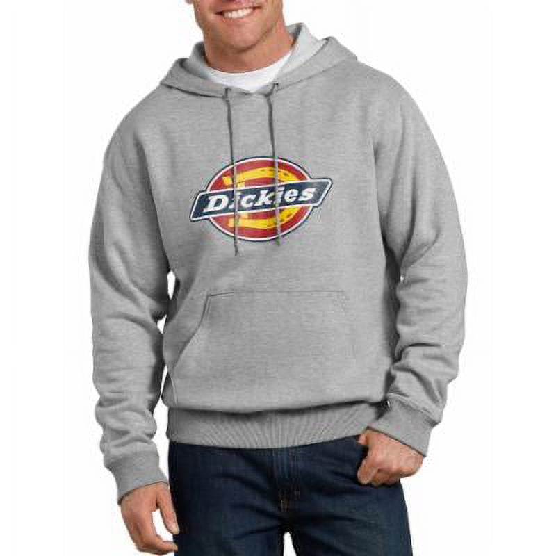 Men's Tri-Color Logo Fleece Hoodie - Walmart.com