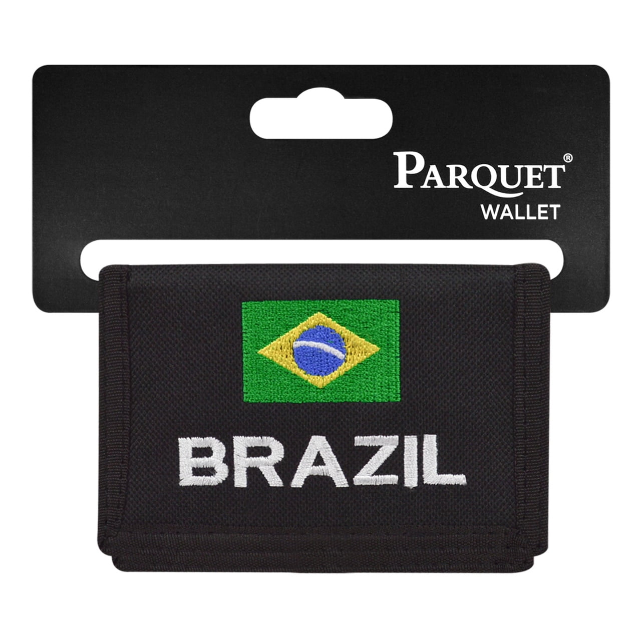 Men's Trifold Velcro Canvas Wallet - Walmart.com