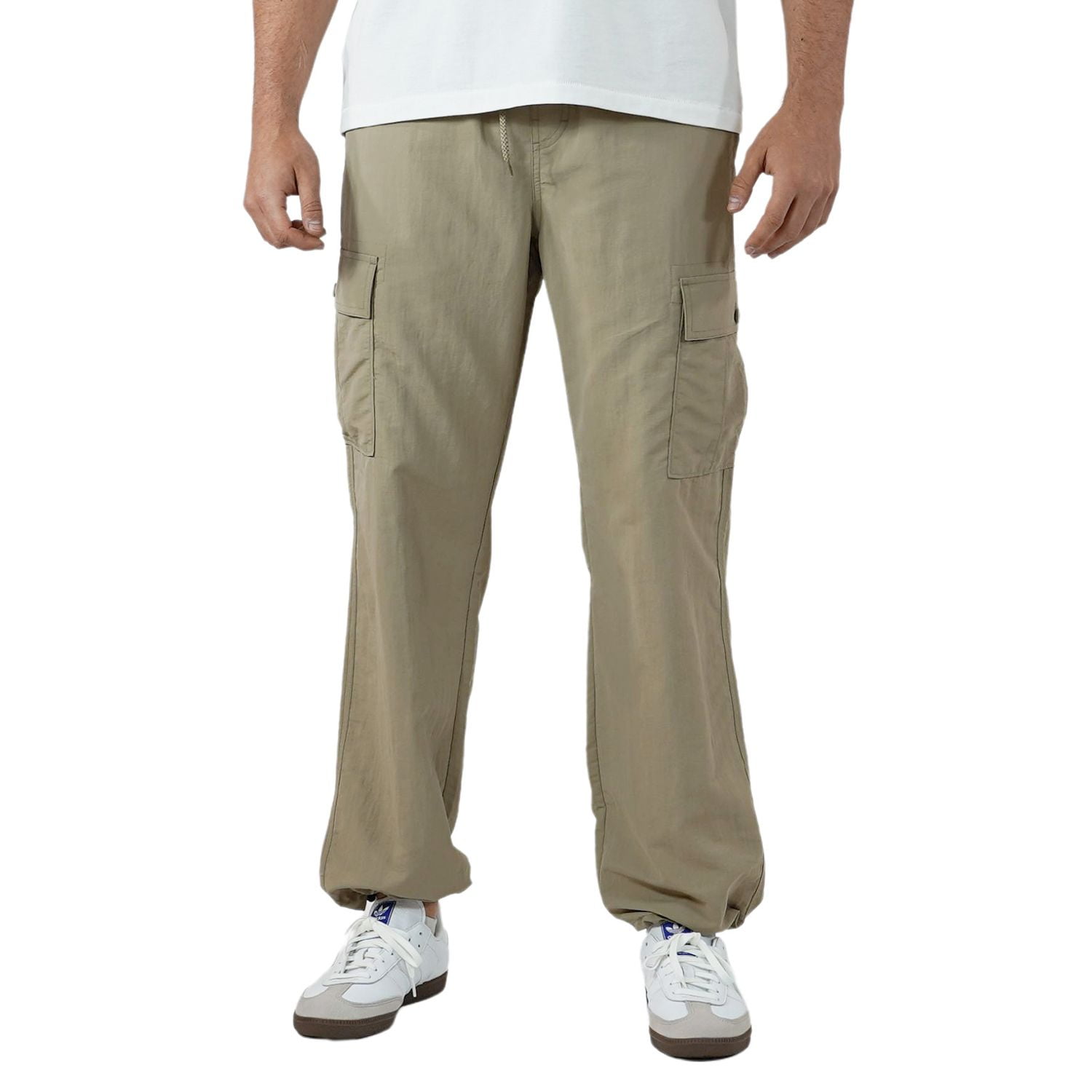 Men's Trinity Coast Parachute Cargo Pants Color: Khaki Size: M ...