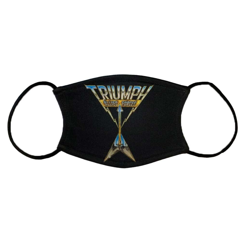 Men's Triumph Allied Forces Logo Face Mask Black - Walmart.com