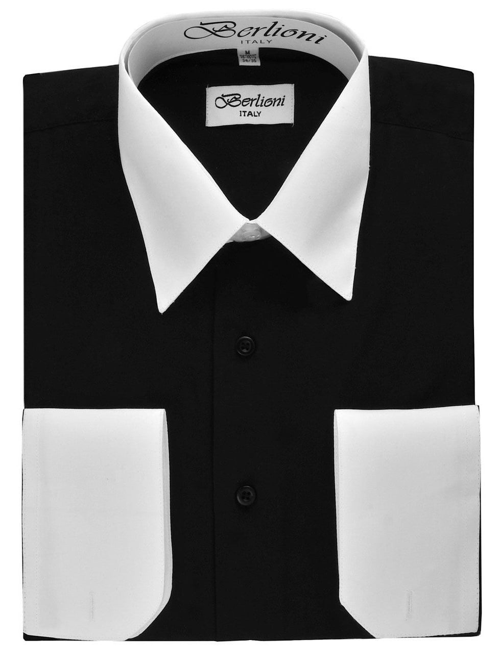 Men's Two Tone Dress Shirt - Walmart.com